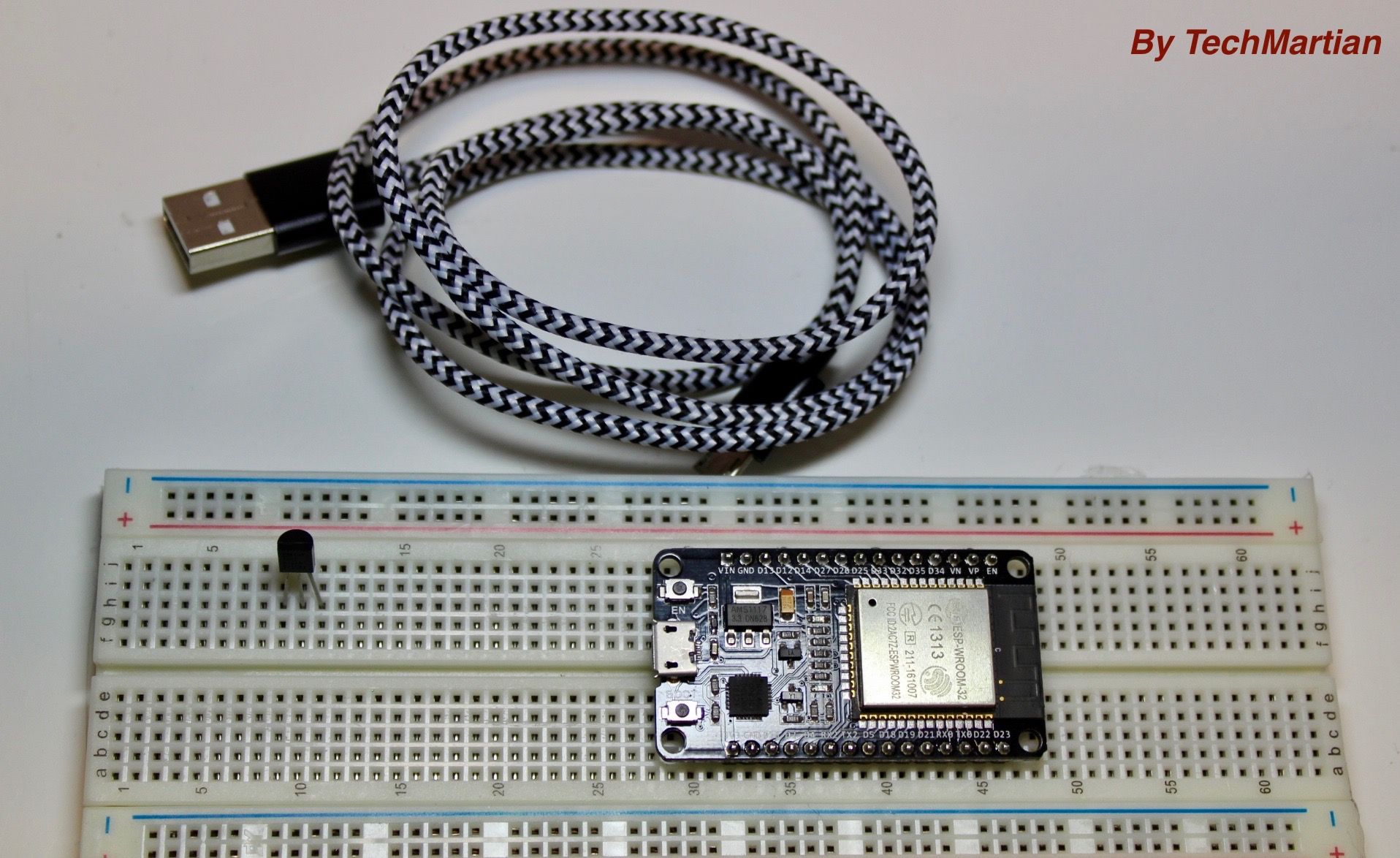 Simple Thermometer Using TMP36 and ESP32 : 4 Steps - Instructables
