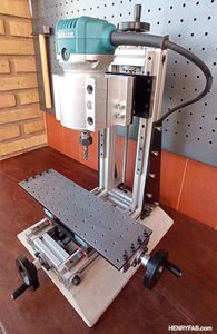 Mini Milling Machine DIY - Super Robust and Precise : 6 Steps (with ...