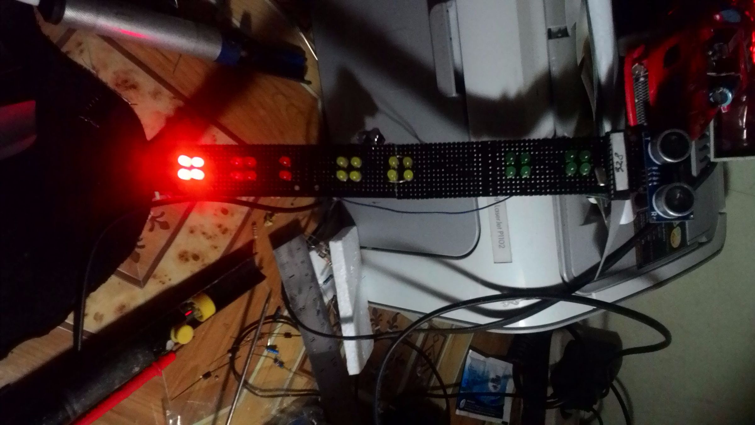 Ultrasonic BIG LED Water Level Indicator : 6 Steps (with Pictures ...