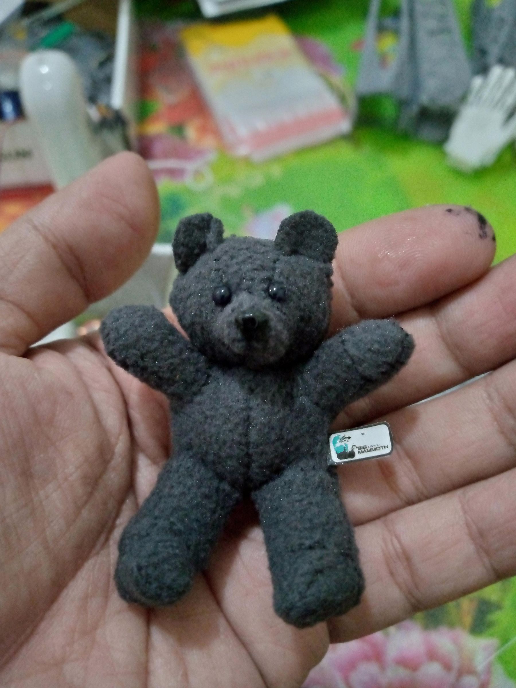 Making Little Teddy With Real Pattern Doll Hand Sewing : 6 Steps ...