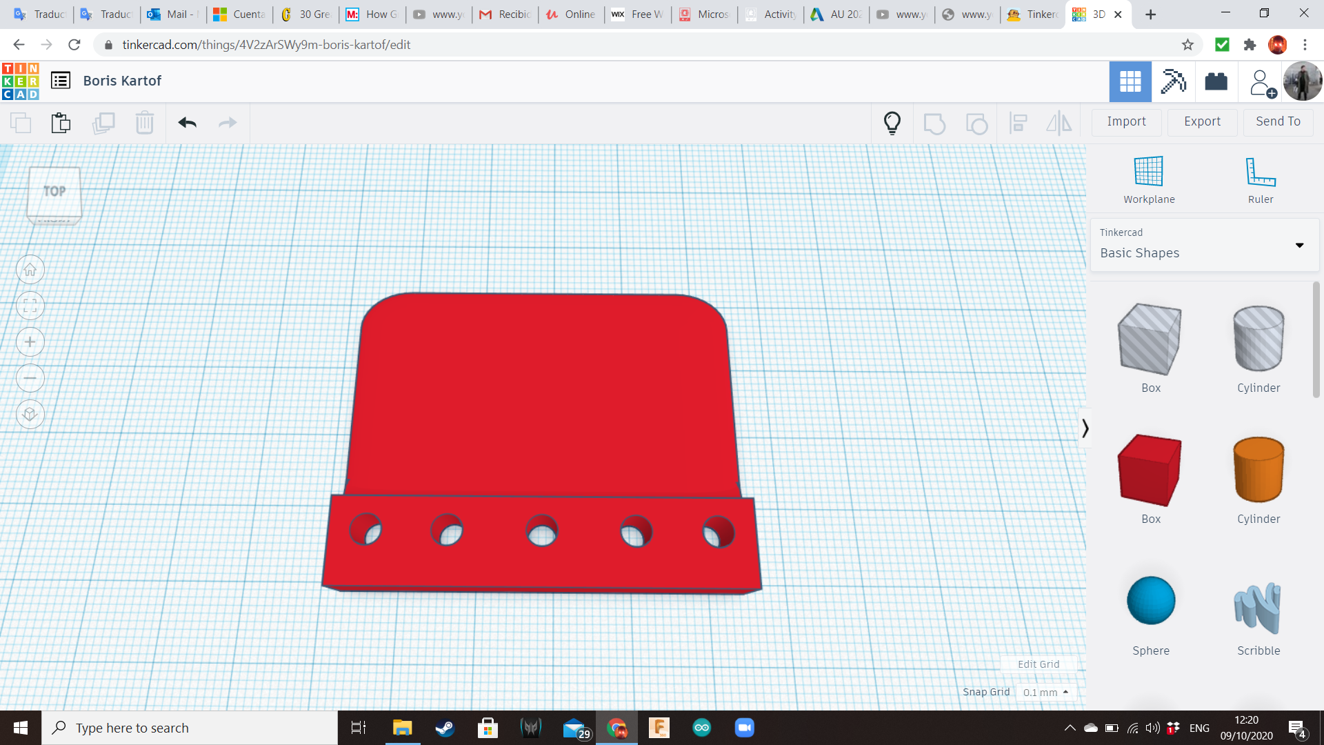 Tinkercad + Micro:bit Robotics for School: "I Love Kartof" Robot! : 17 ...