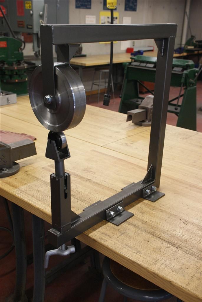 Design and Build an English Wheel : 7 Steps (with Pictures) - Instructables