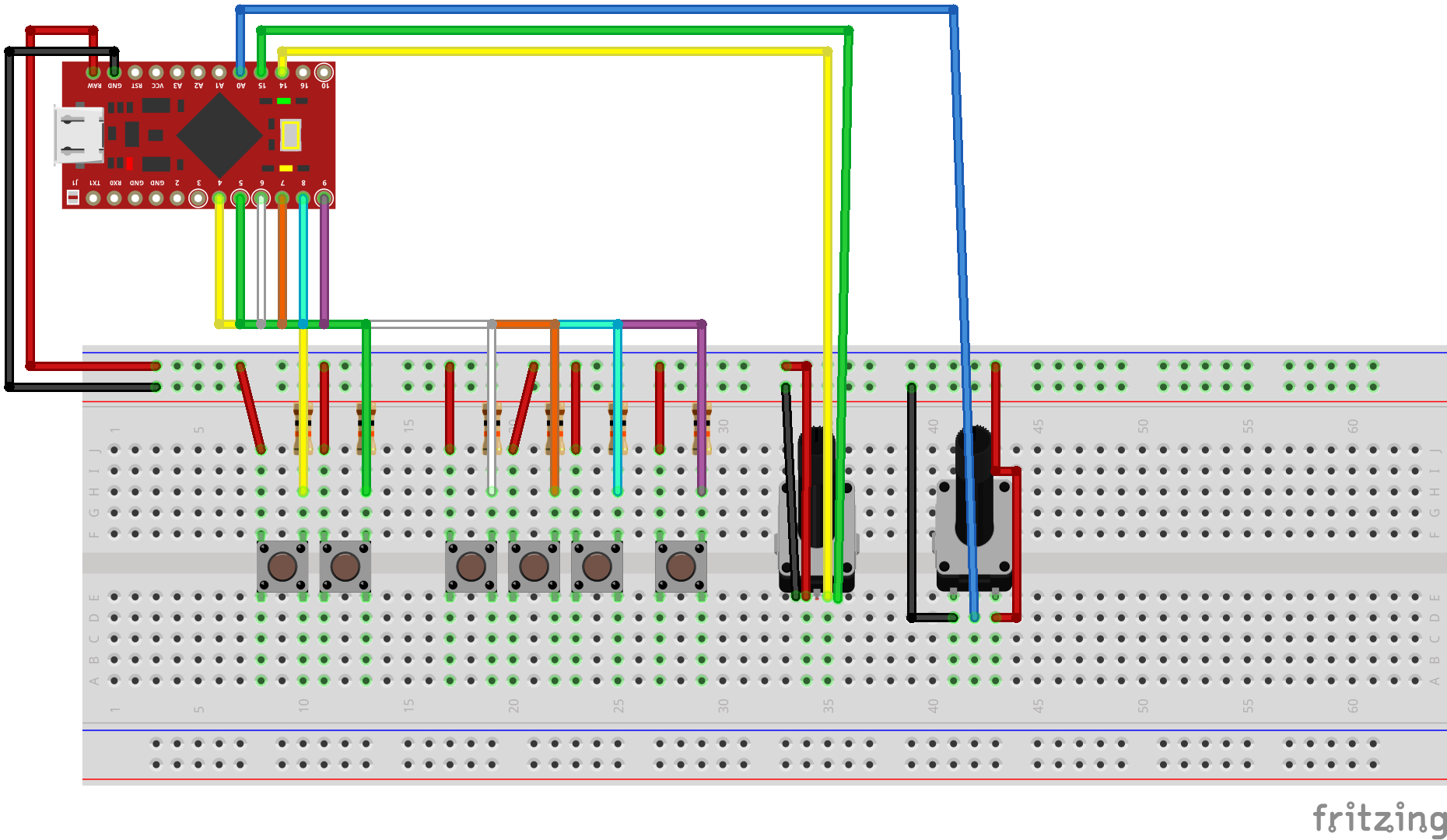 Mini Control Pad for Photoshop (Arduino) : 6 Steps - Instructables