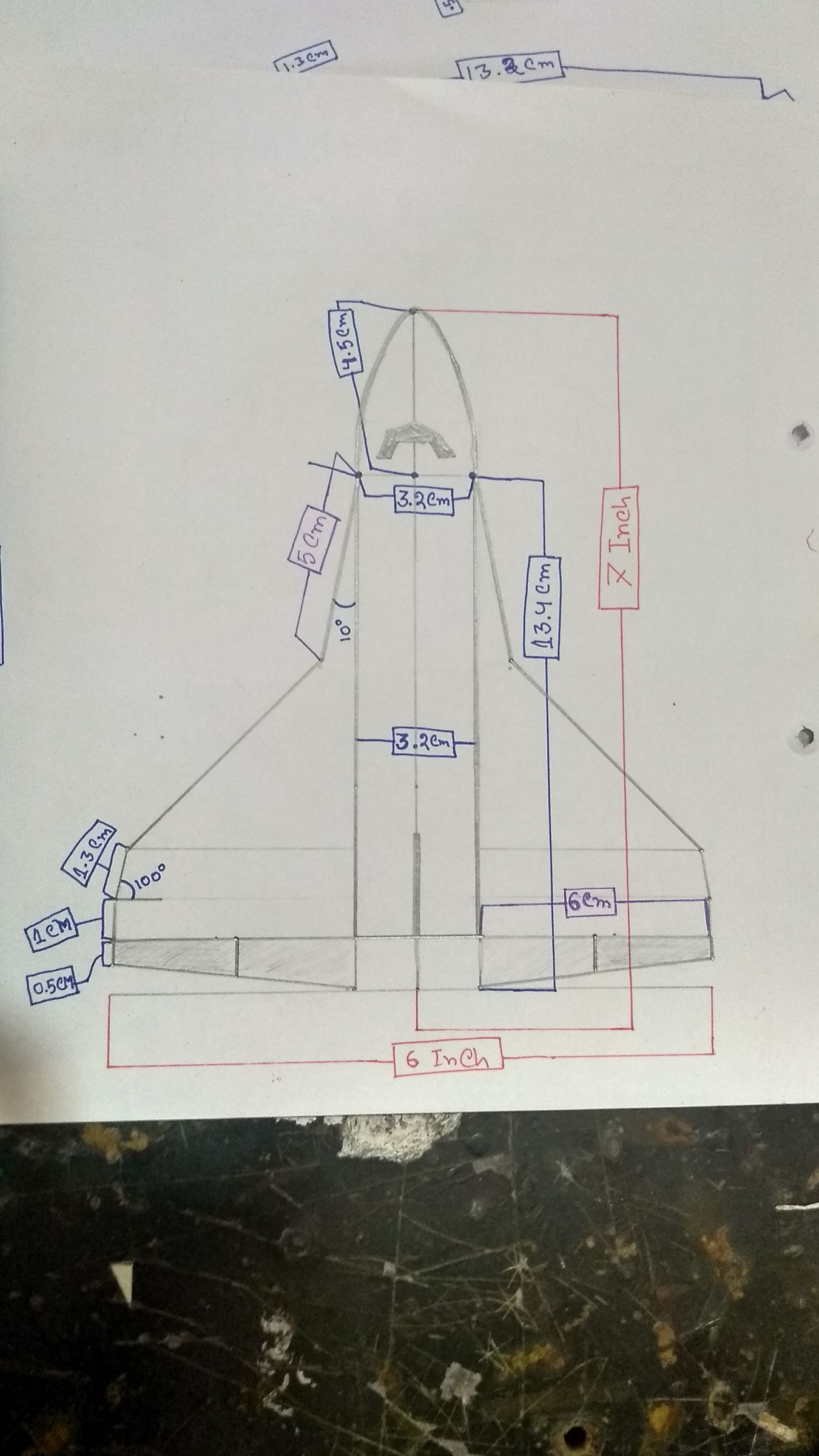 Space Shuttle Atlantis Cardboard Model (With Detachable Cardboard Stand ...