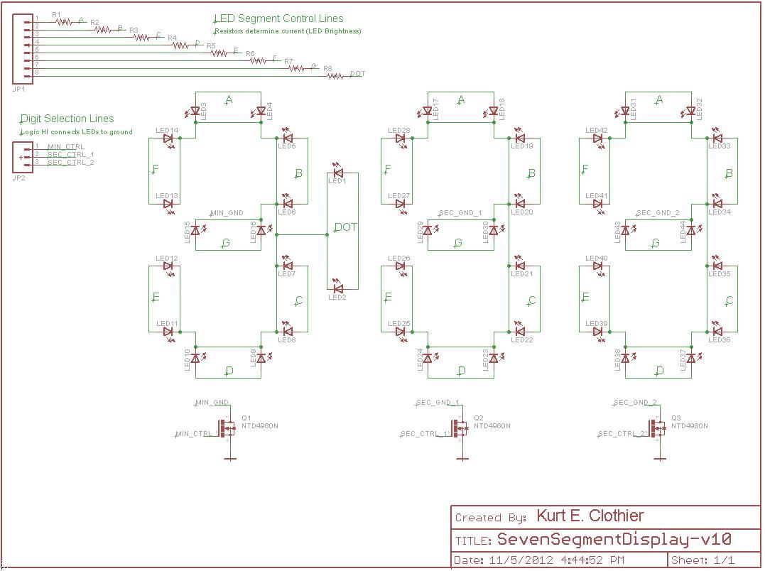 DIY Large LED Lit 7 Segment Display : 10 Steps (with Pictures ...