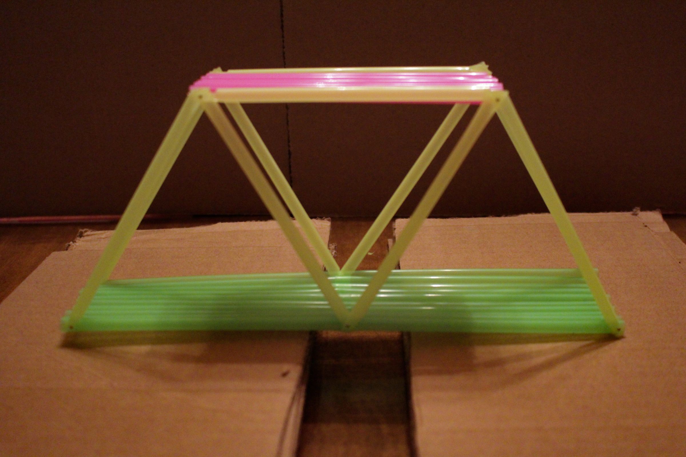 Plastic Straw Truss Bridge : 18 Steps - Instructables