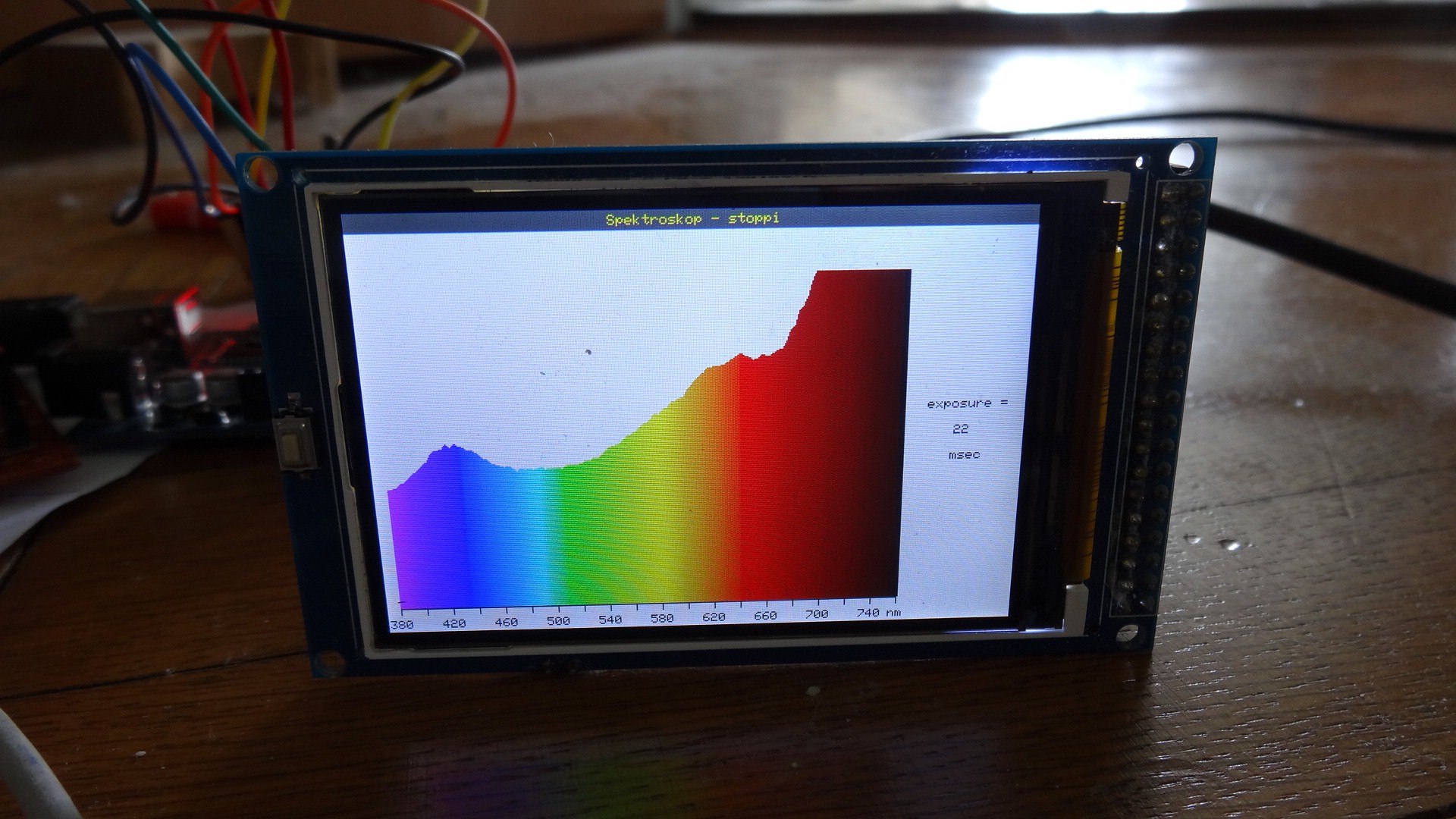 Arduino Spectroscope With TSL1401 and Display : 4 Steps - Instructables