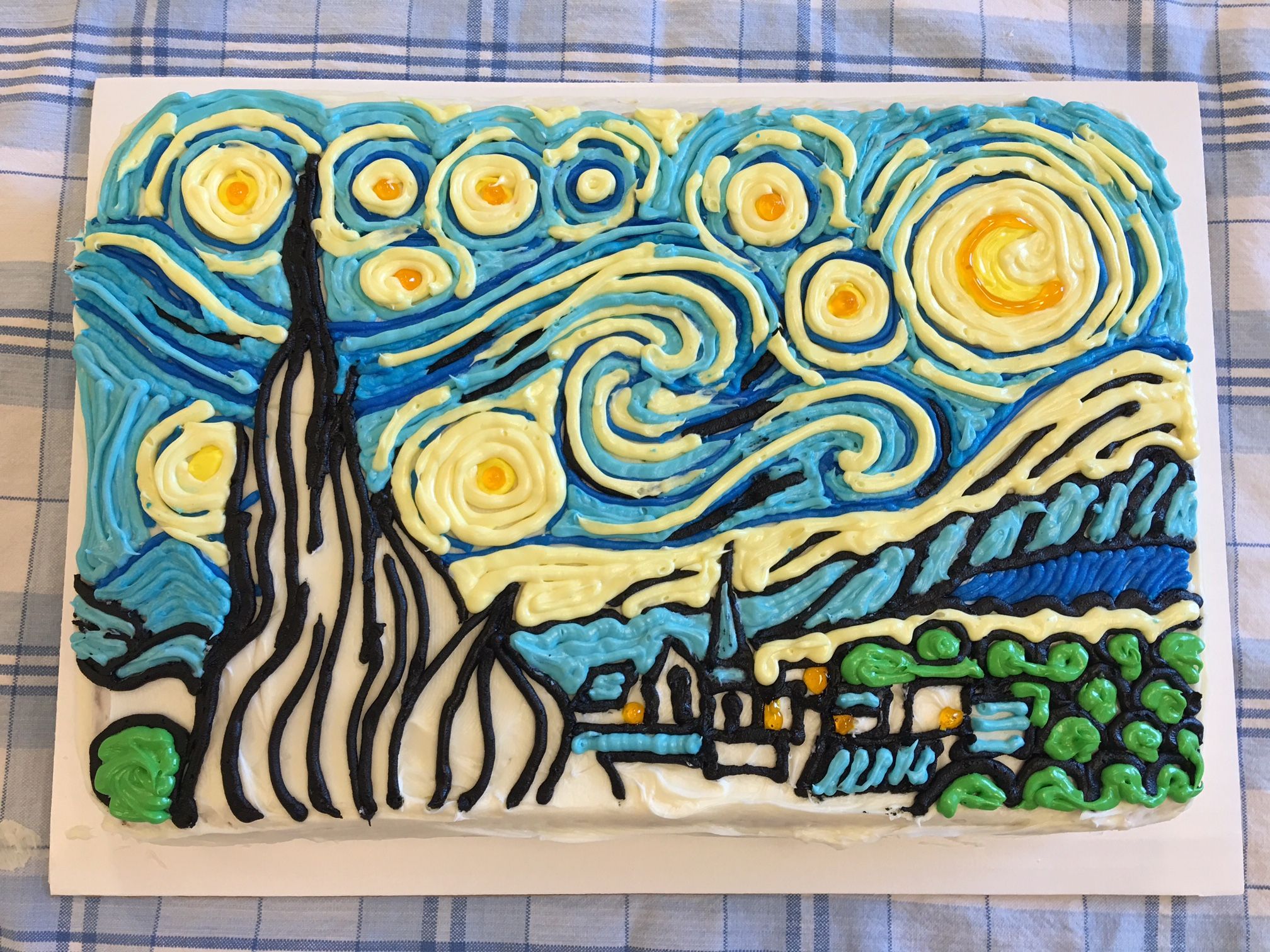 Starry Night Cake : 9 Steps (with Pictures) - Instructables