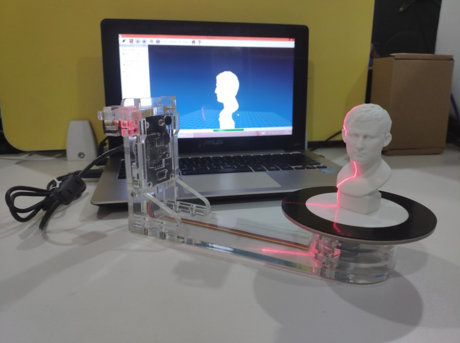 Raspberry Pi Laser Scanner : 9 Steps (with Pictures) - Instructables