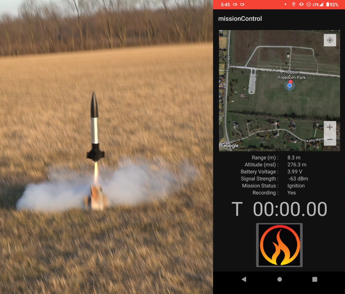 Launch and Track Your Model Rockets Using Android App! - Add Built-In ...