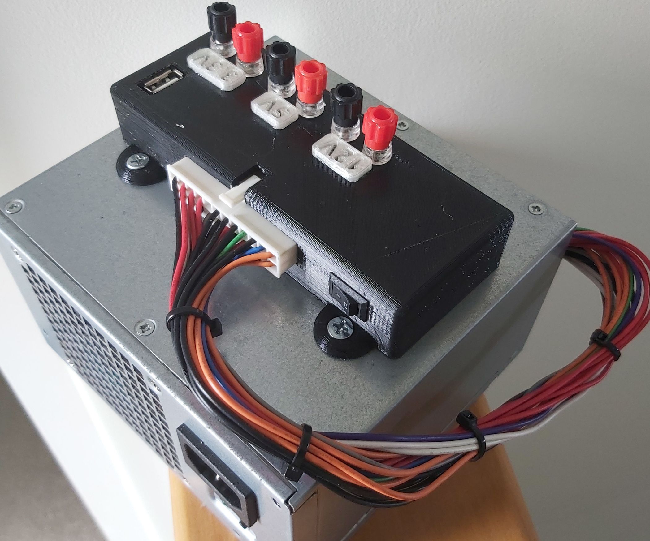 ATX Power Supply Breakout Case : 3 Steps - Instructables