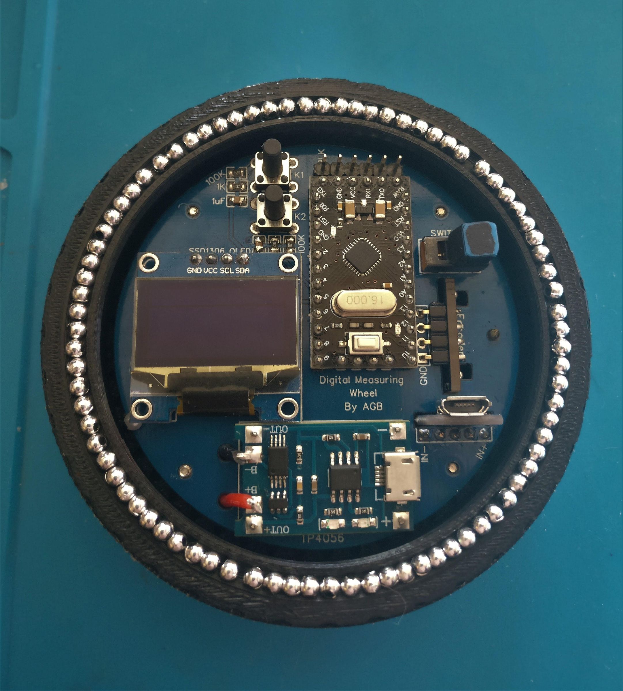 Digital Measuring Wheel : 15 Steps (with Pictures) - Instructables