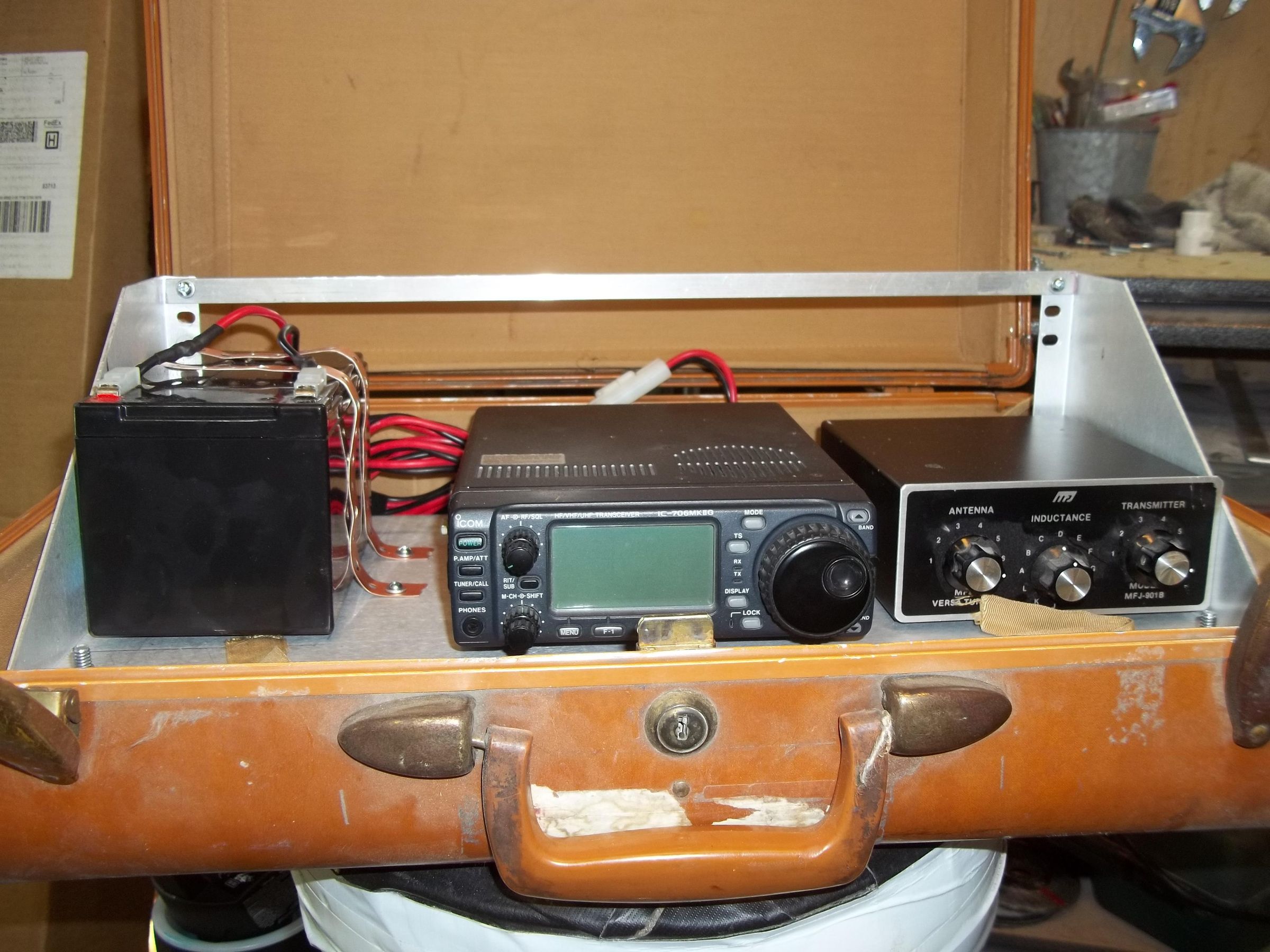 Ham Radio Go-Box in a Suitcase : 7 Steps (with Pictures) - Instructables