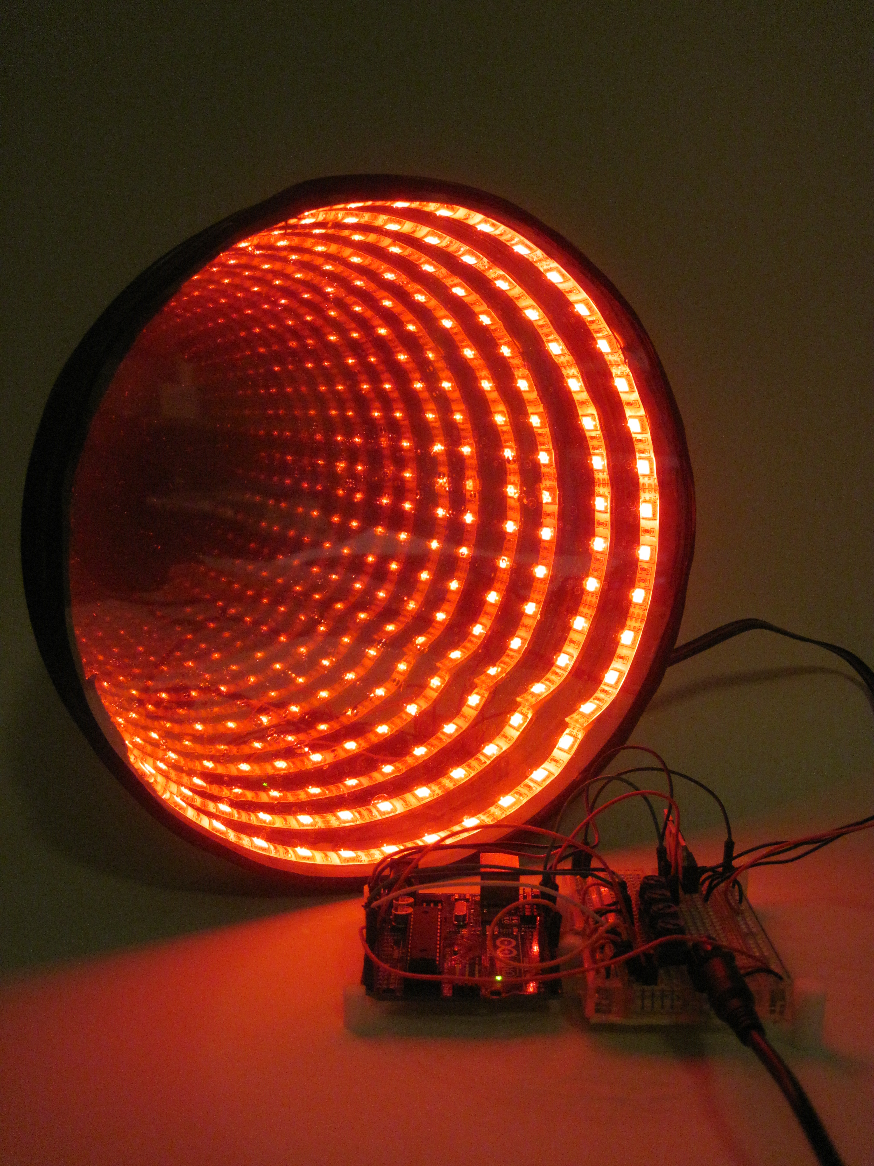 Arduino-controlled RGB LED Infinity Mirror : 13 Steps (with Pictures ...
