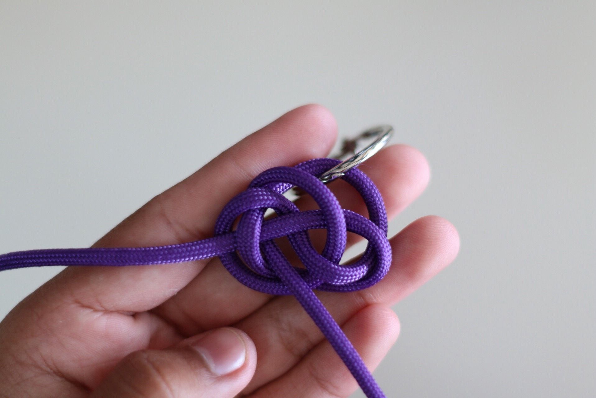 Double Strand Diamond Paracord Knot (tutorial) : 13 Steps (with ...