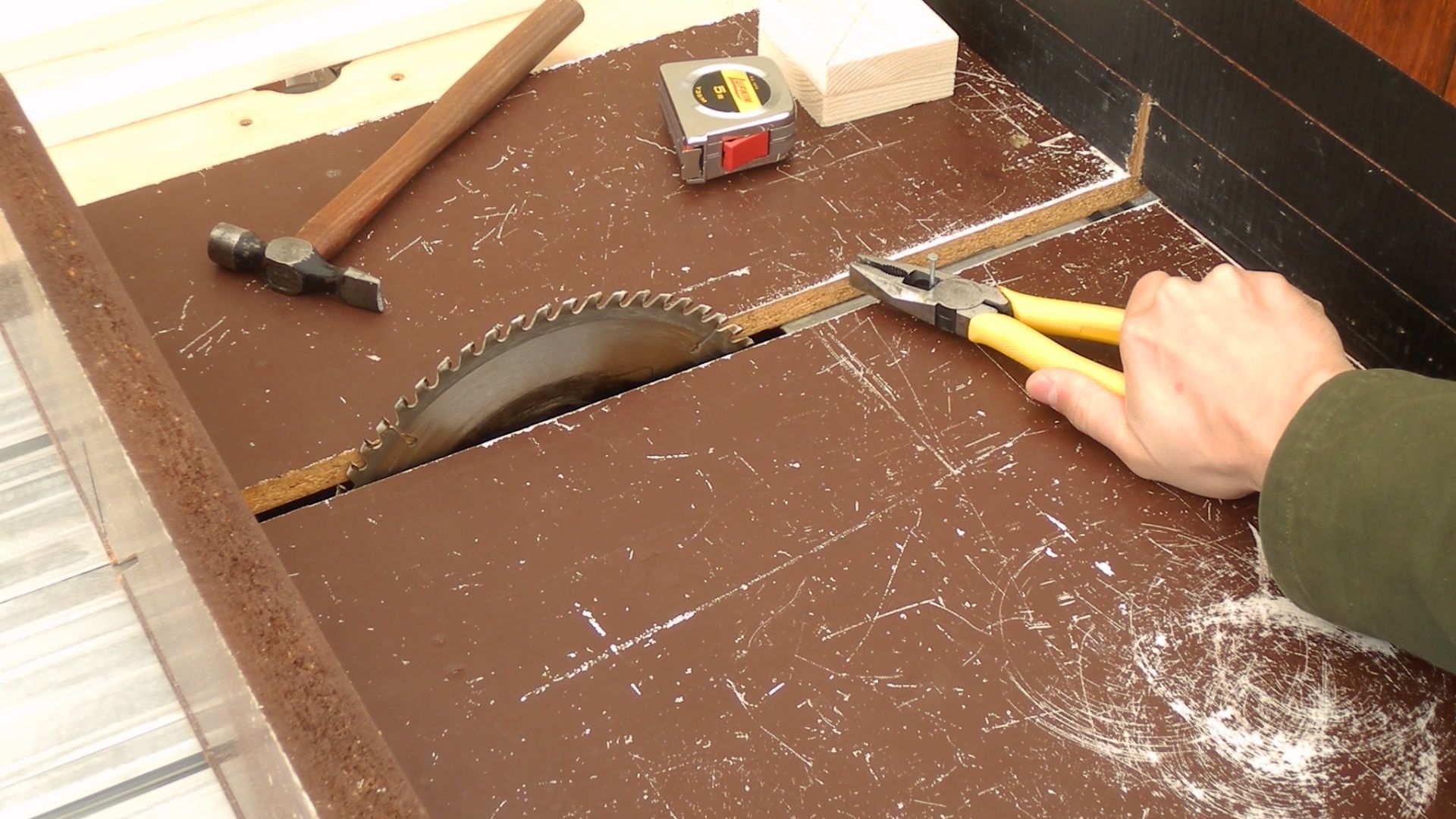Homemade Table Saw Fence System | Easy Simple New Style : 25 Steps ...