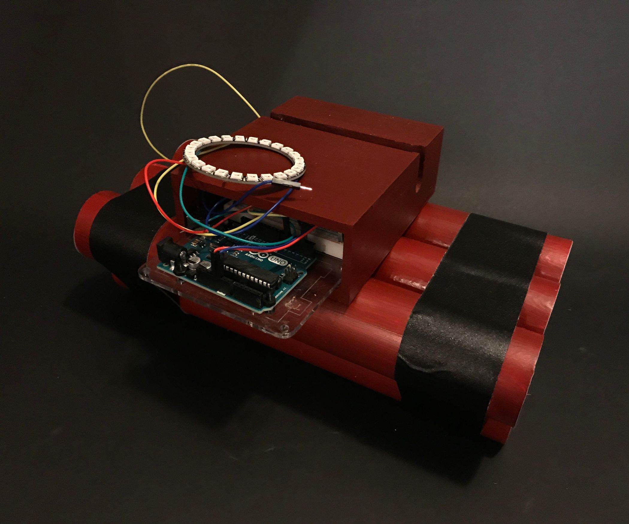 24 - a Ticking Bomb That Asks You to Put Down Your Phone : 5 Steps - Instructables