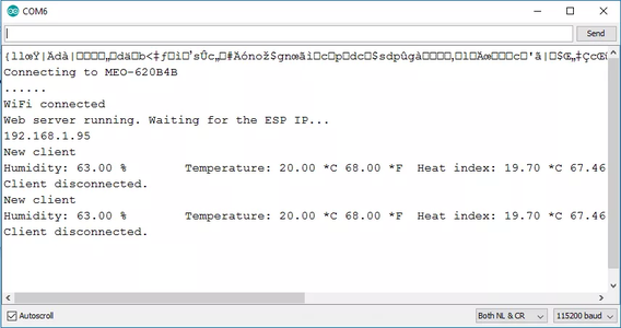 ESP8266 Nodemcu Temperature Monitoring Using DHT11 on a Local Webserver | Get Room Temperature ...