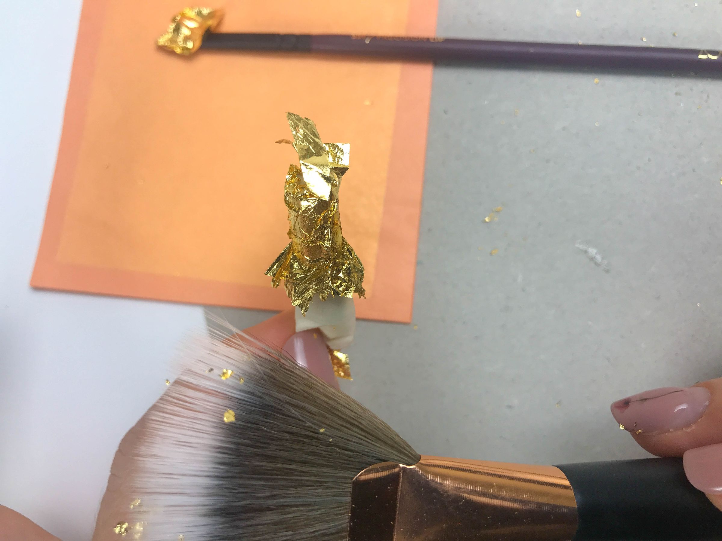 Gold Cement Earring and Necklace : 10 Steps (with Pictures) - Instructables