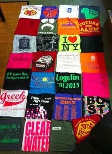 How to Make a No-Sew T-Shirt Blanket : 5 Steps (with Pictures ...