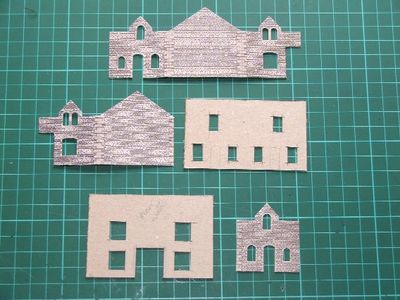 Enhanced Card Kits for Model Railway, Railroad or Diorama : 13 Steps ...