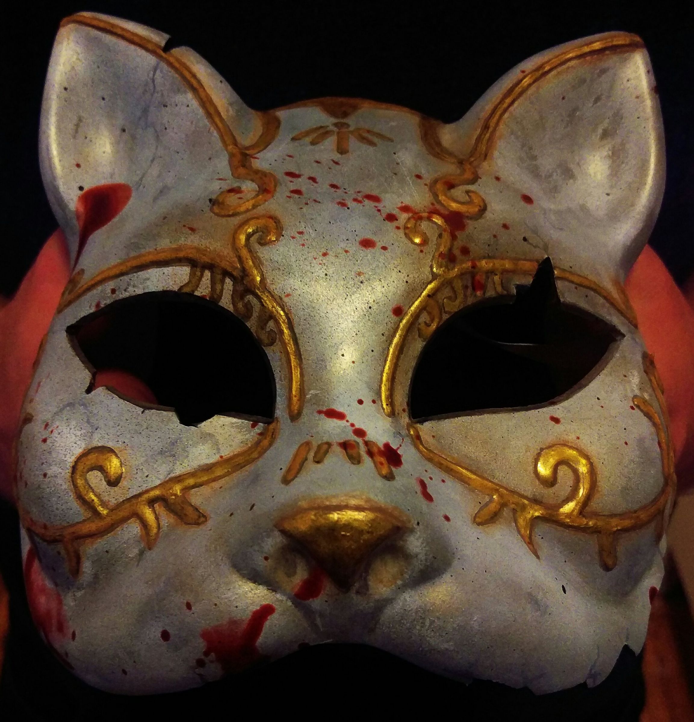 Bioshock Spider Splicer Kitty Mask : 9 Steps (with Pictures ...