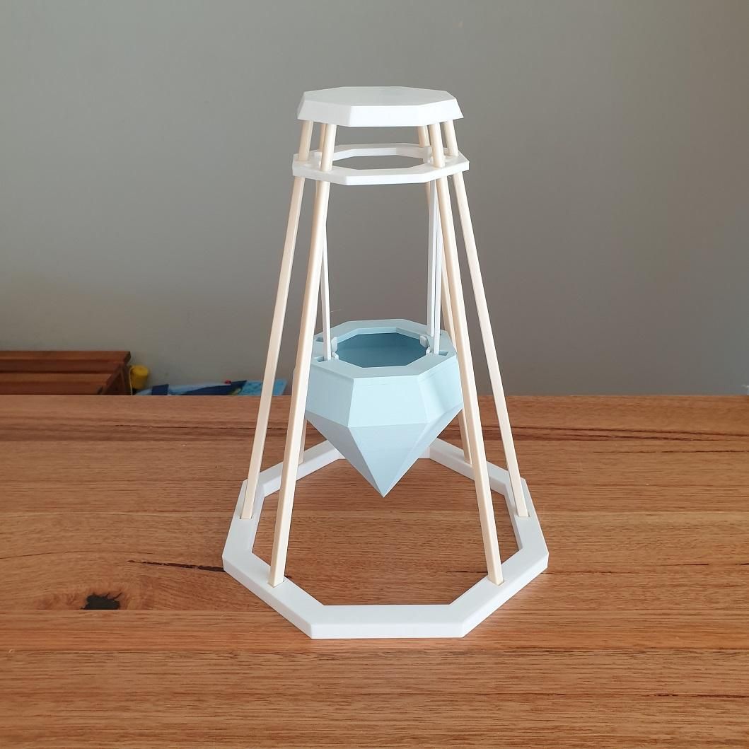 Recycled Chopsticks Flower/plant Stand : 7 Steps (with Pictures ...