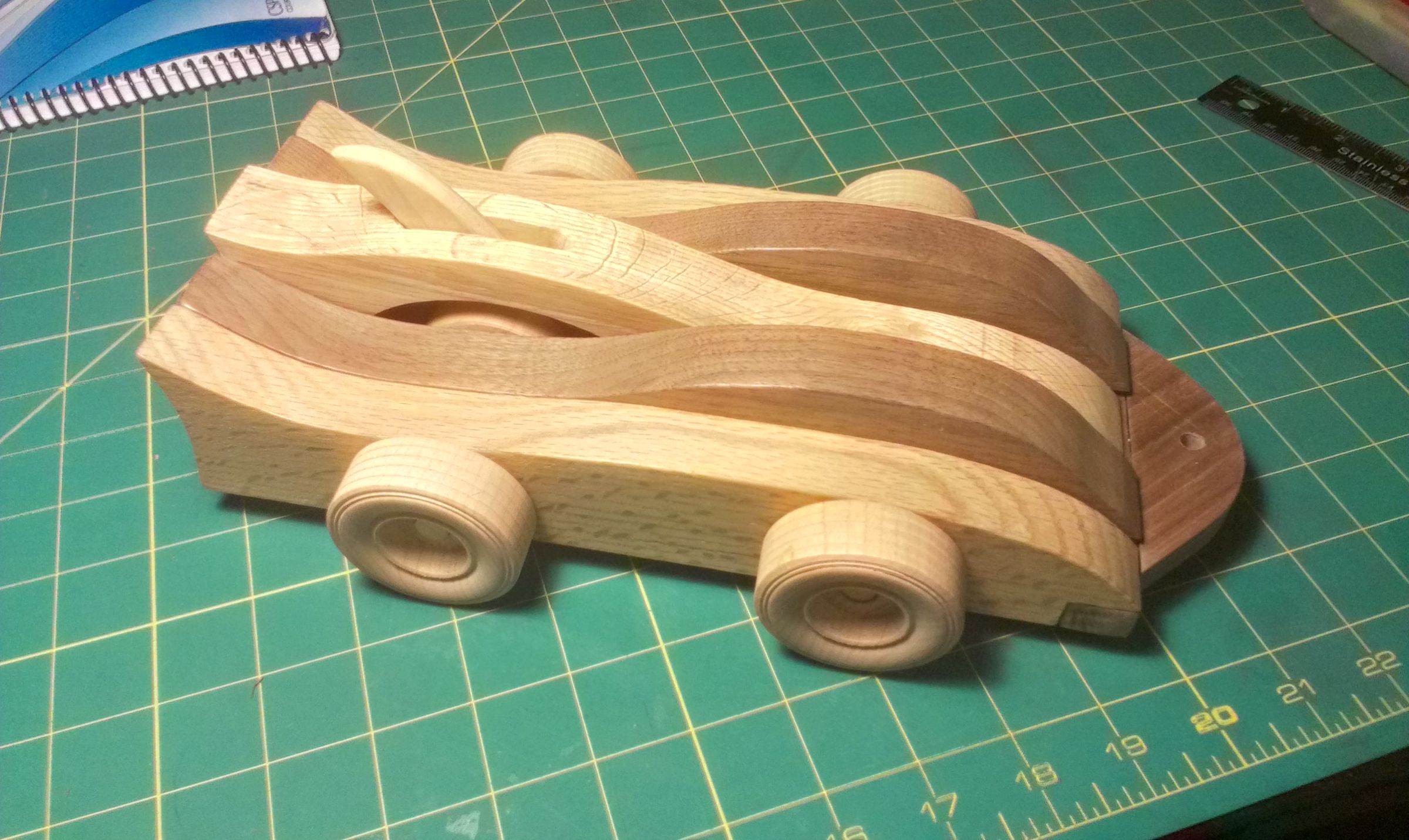 Mechanical Wood Toy Car : 9 Steps (with Pictures) - Instructables