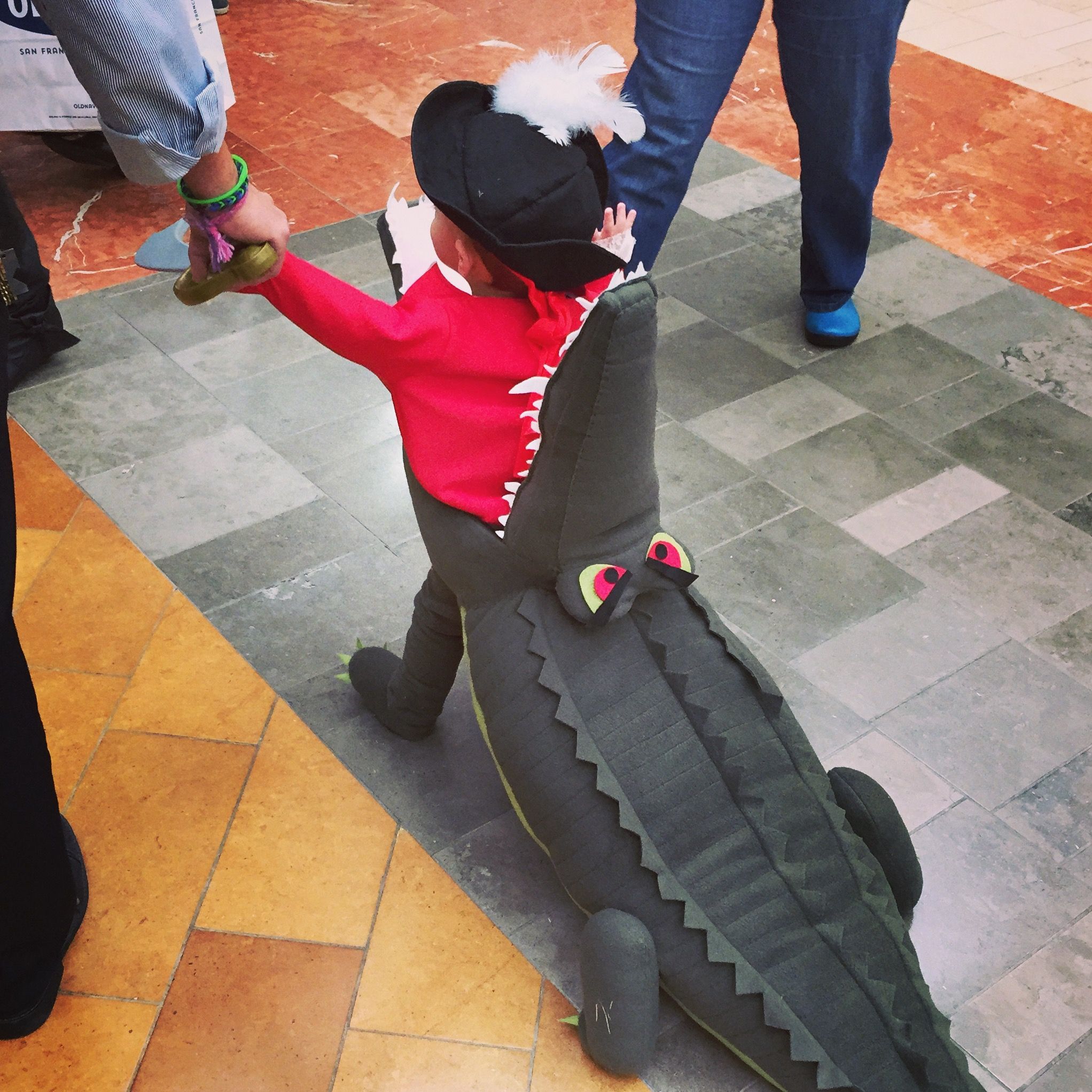 Homemade Captain Hook Costume