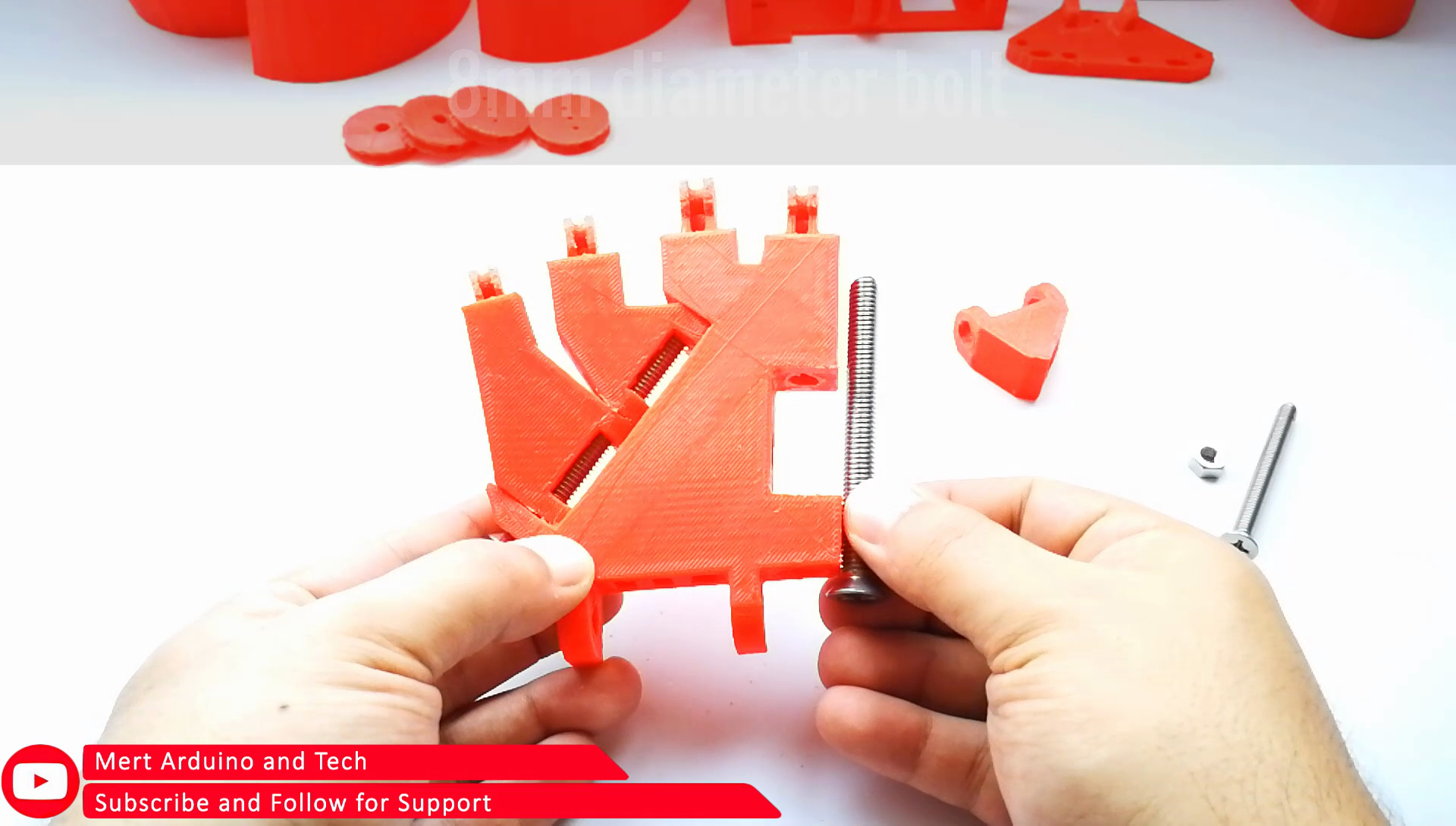 Robotic Hand With Wireless Glove Controlled | NRF24L01+ | Arduino : 7 ...