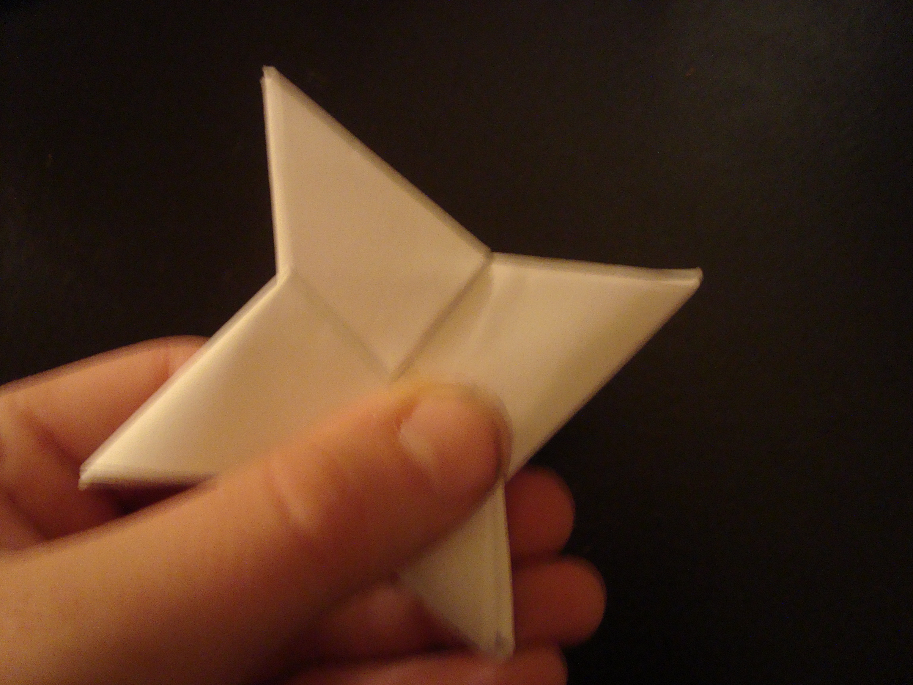 Origami Throwing Star : 5 Steps - Instructables