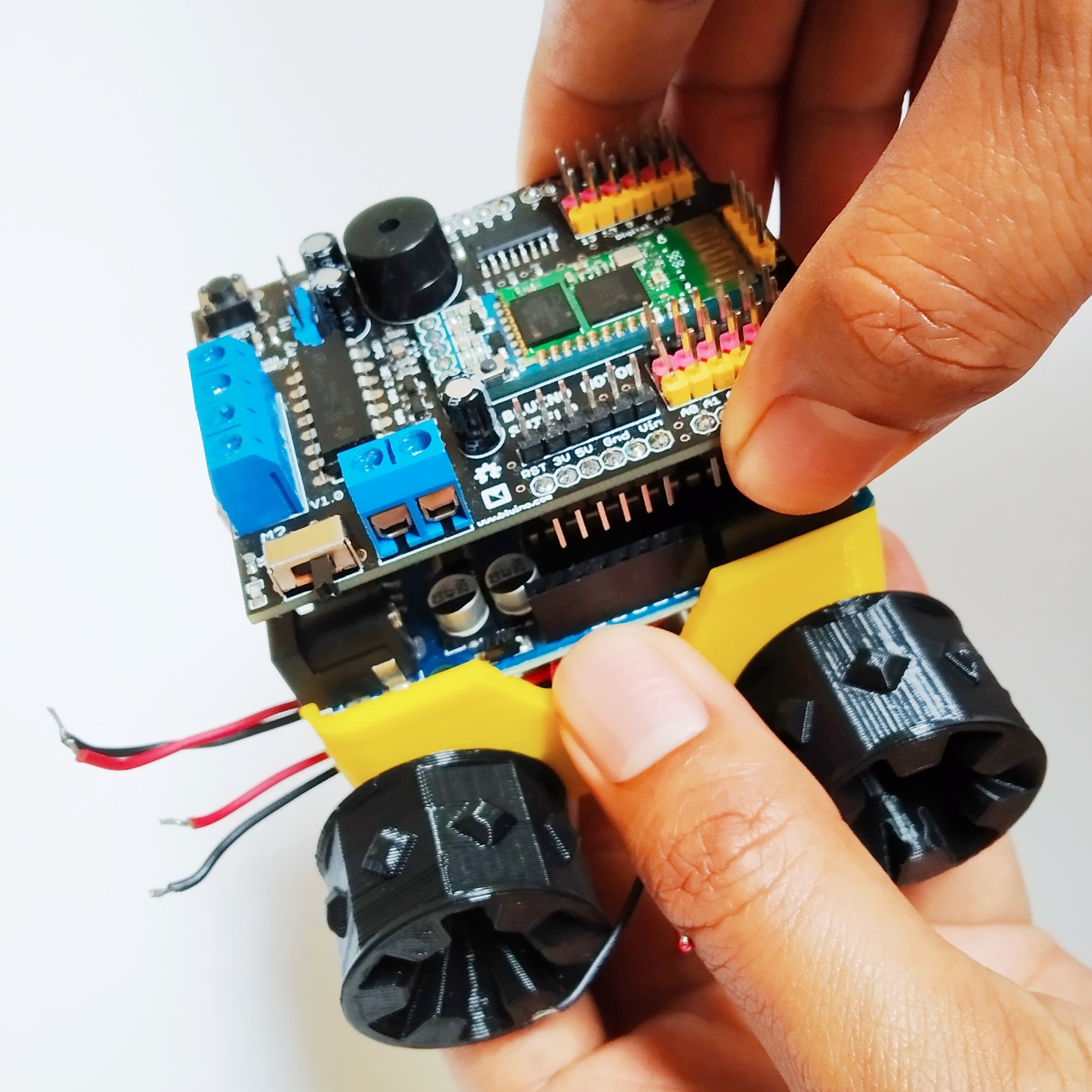 How to Build SMARS Robot - Arduino Smart Robot Tank Bluetooth : 16 ...