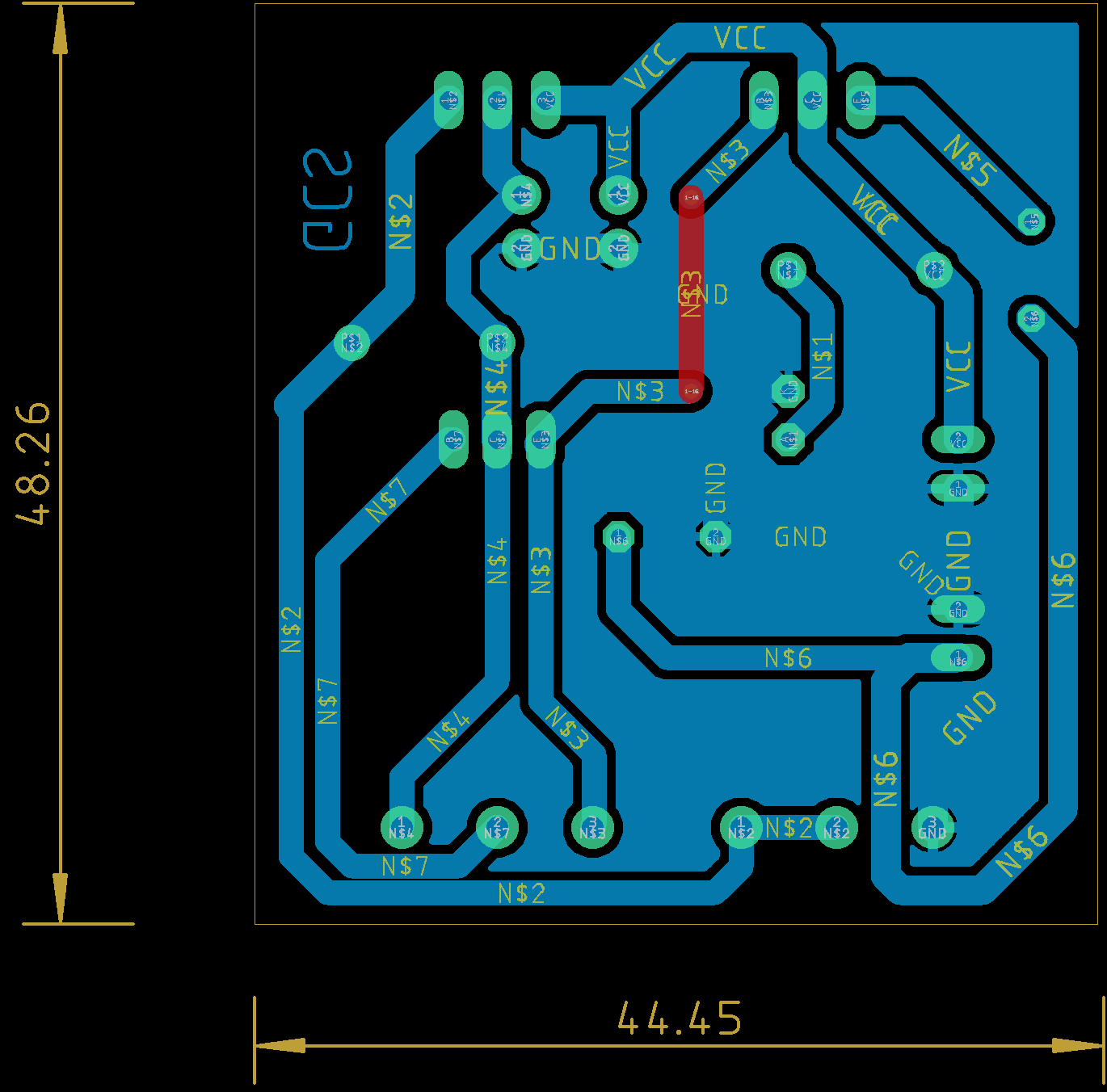 Variable Power Supply Using LM317 (PCB Layout) : 3 Steps - Instructables