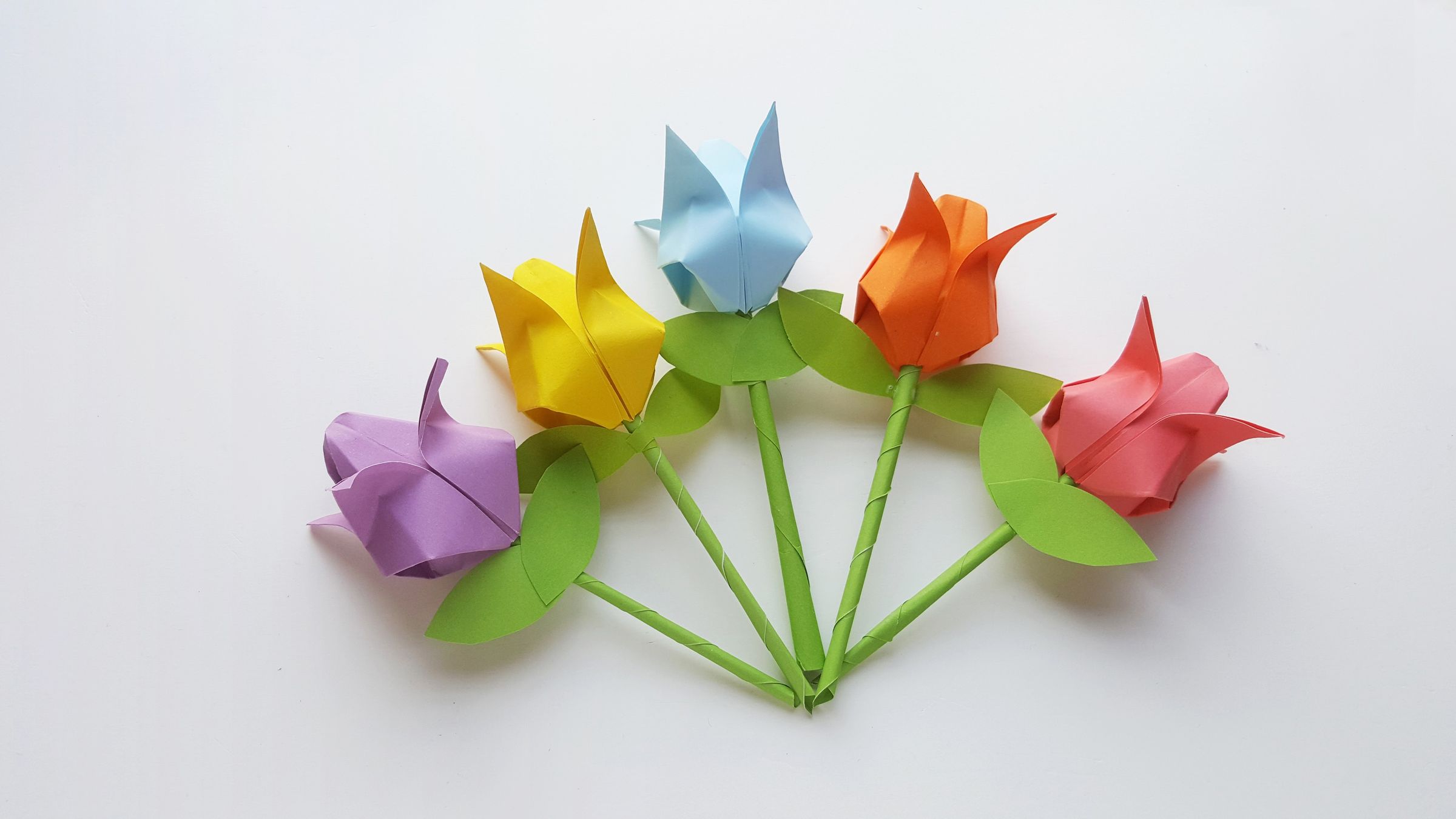 Origami Tulips : 7 Steps (with Pictures) - Instructables