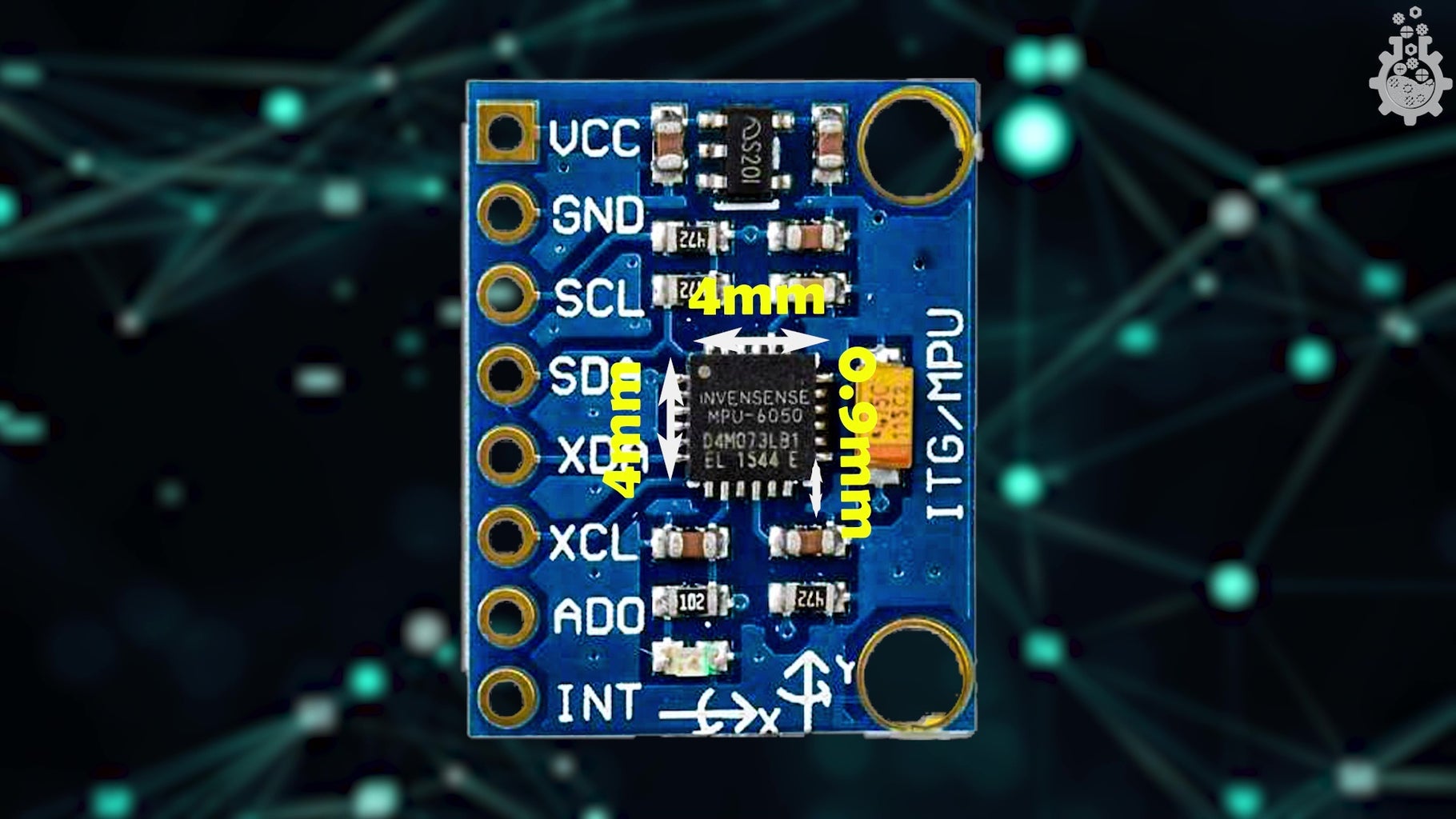 Mpu 6050 Tutorial How To Program Mpu 6050 With Arduino 8 Steps With Pictures Instructables