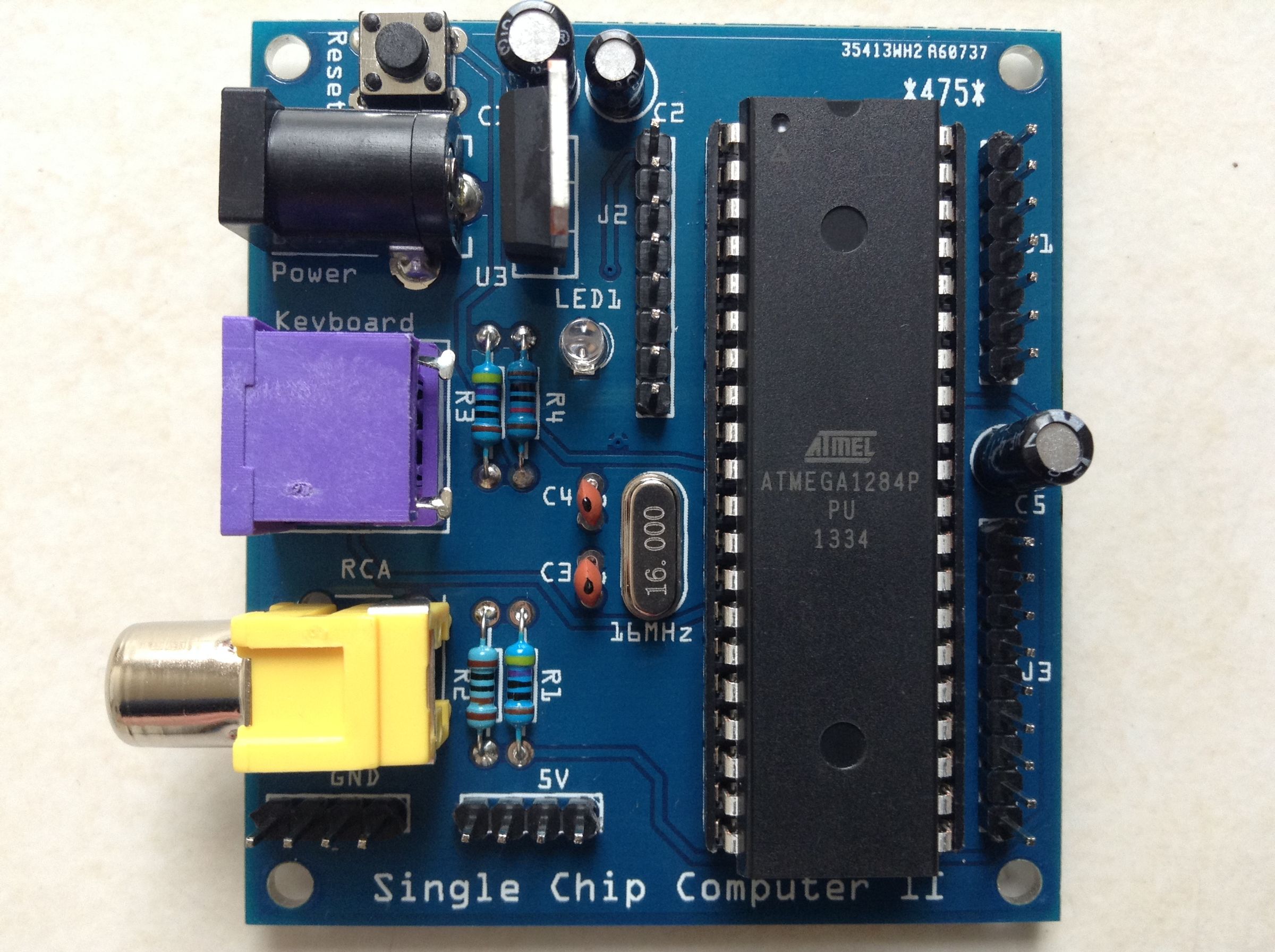 Single Chip Computer: Easy to Produce AVR BASIC Computer : 6 Steps ...