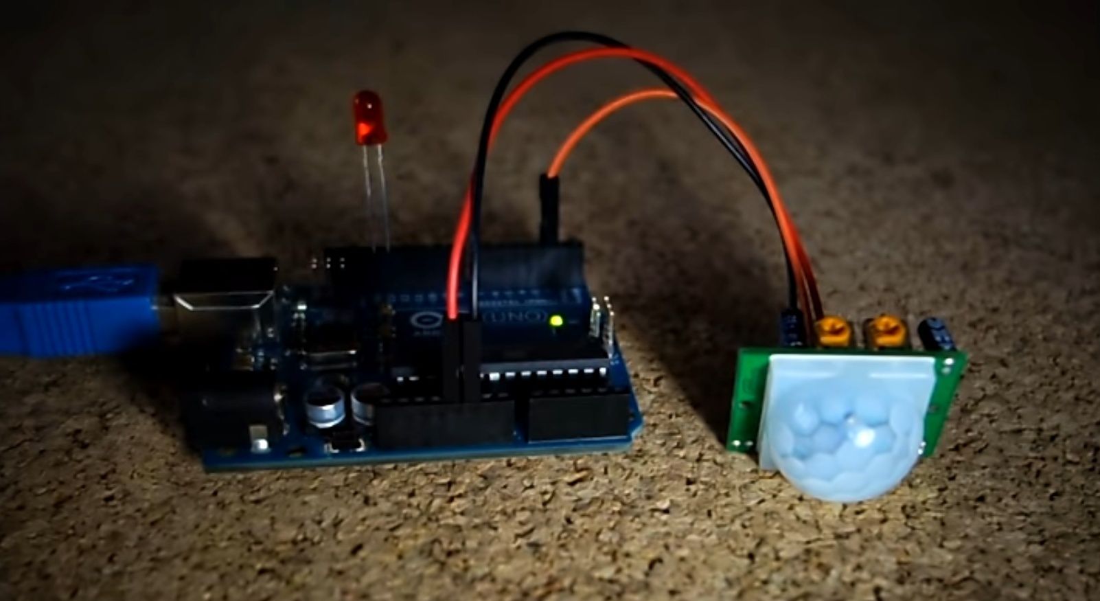 PIR Motion Detection Sensor With Arduino : 4 Steps - Instructables