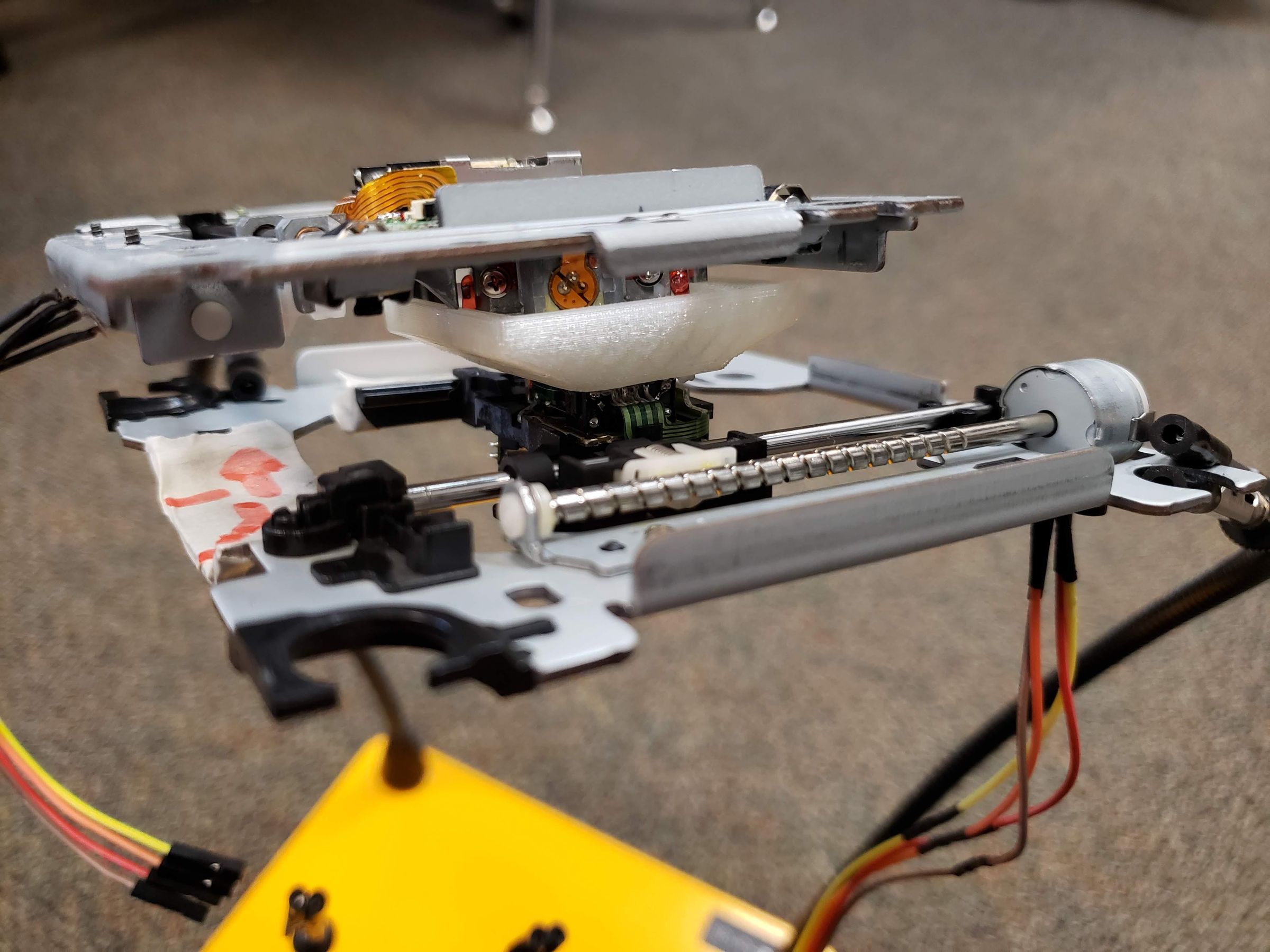 Laser Engraver Made With Repurposed CD/DVD Computer Drives : 10 Steps ...