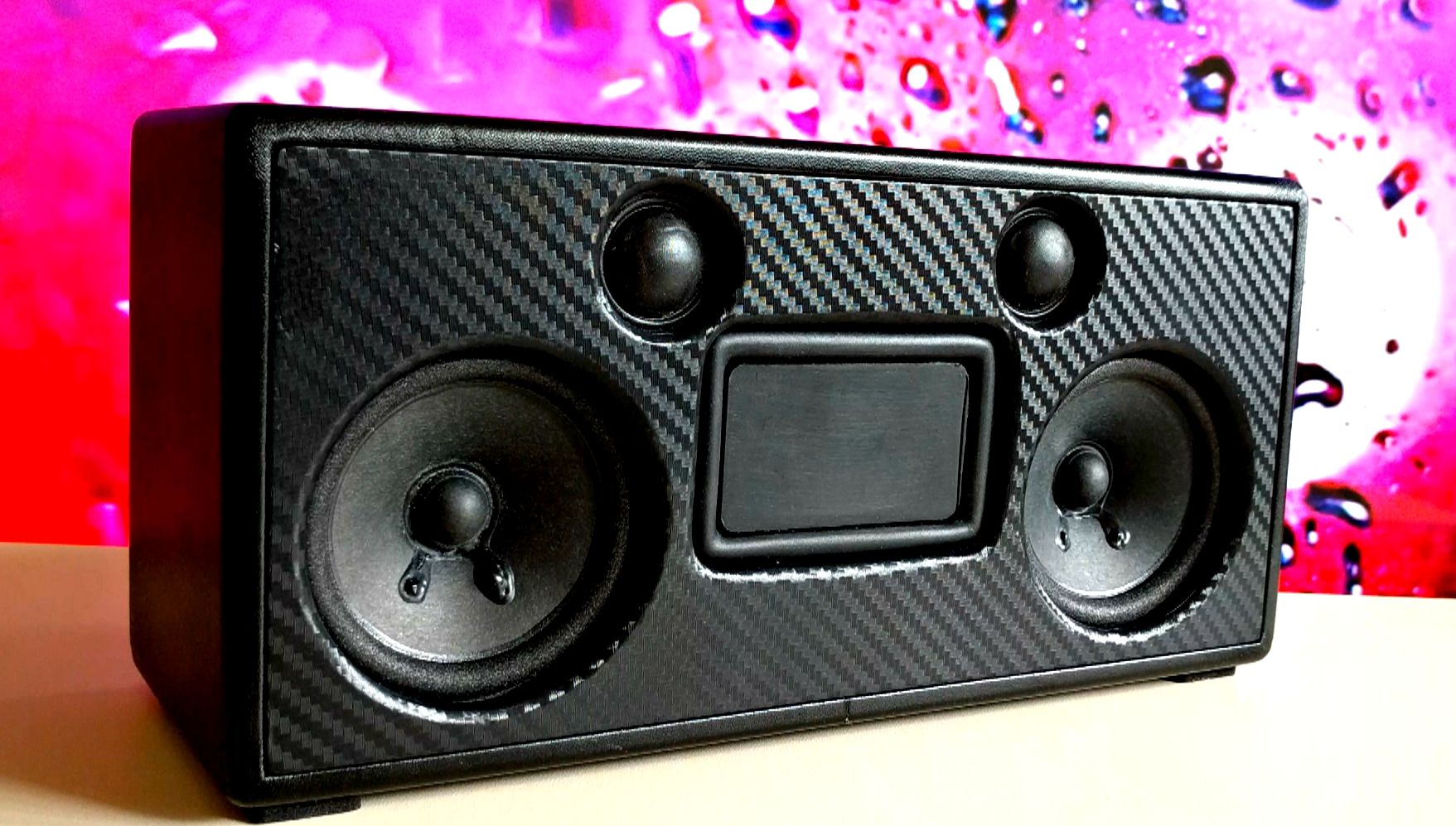 Portable Bluetooth Speaker | Carbon Black : 5 Steps (with Pictures ...