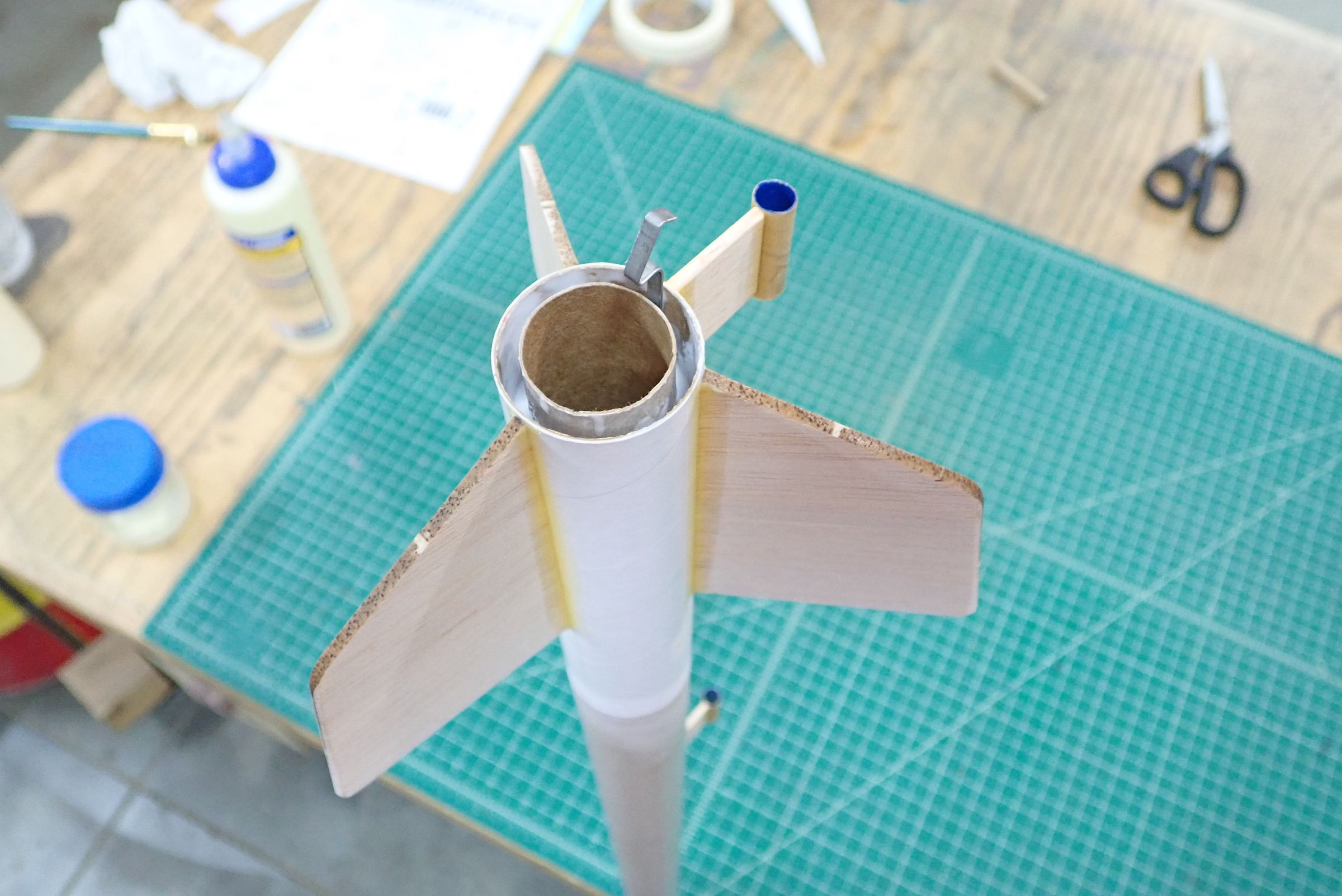 Model Rocket With GoPro Nose Cone : 15 Steps (with Pictures ...