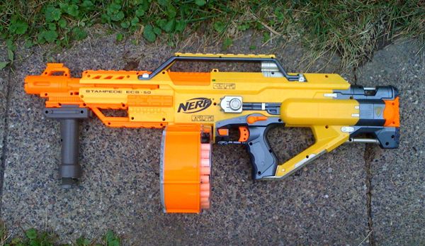 Nerf Stampede Mod : 3 Steps - Instructables