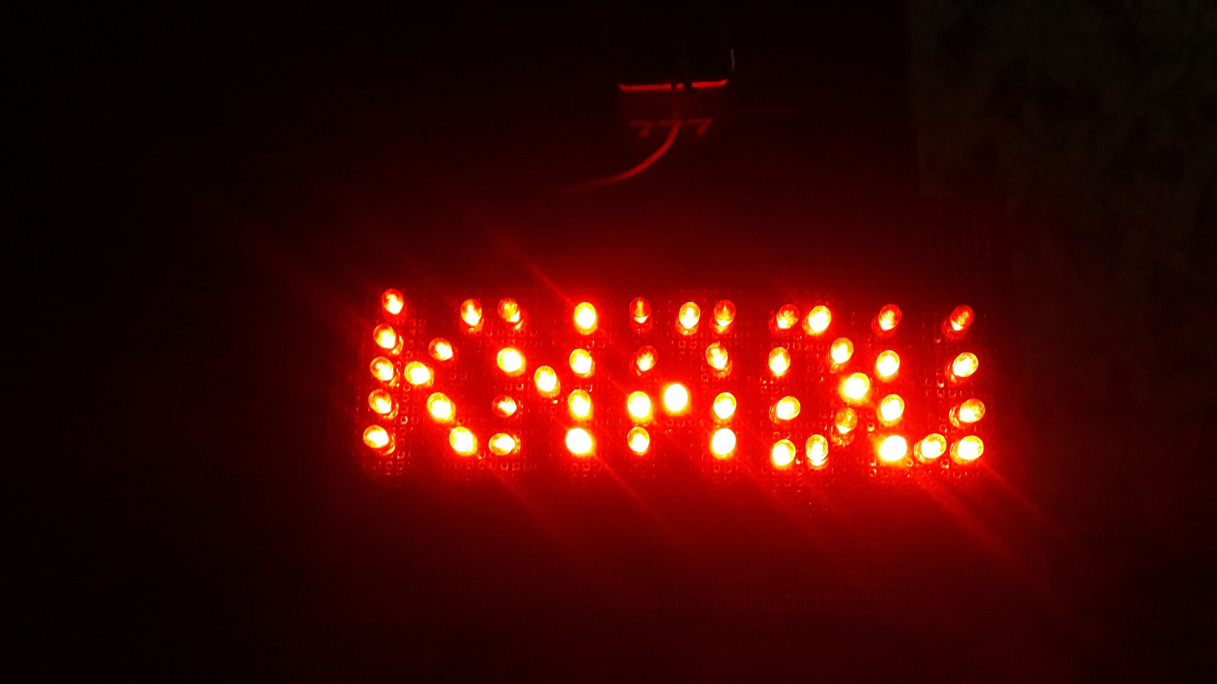 Name Plate Using LED's : 5 Steps (with Pictures) - Instructables