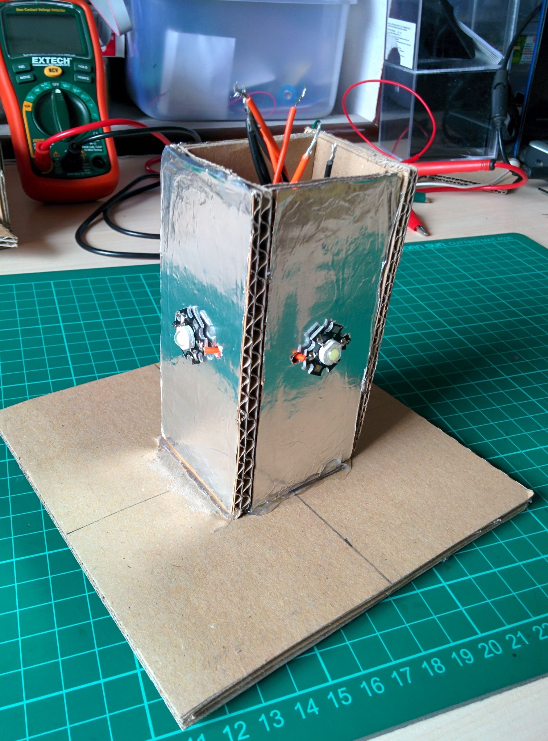 CARDBOARD SOLAR LAMP : 8 Steps (with Pictures) - Instructables