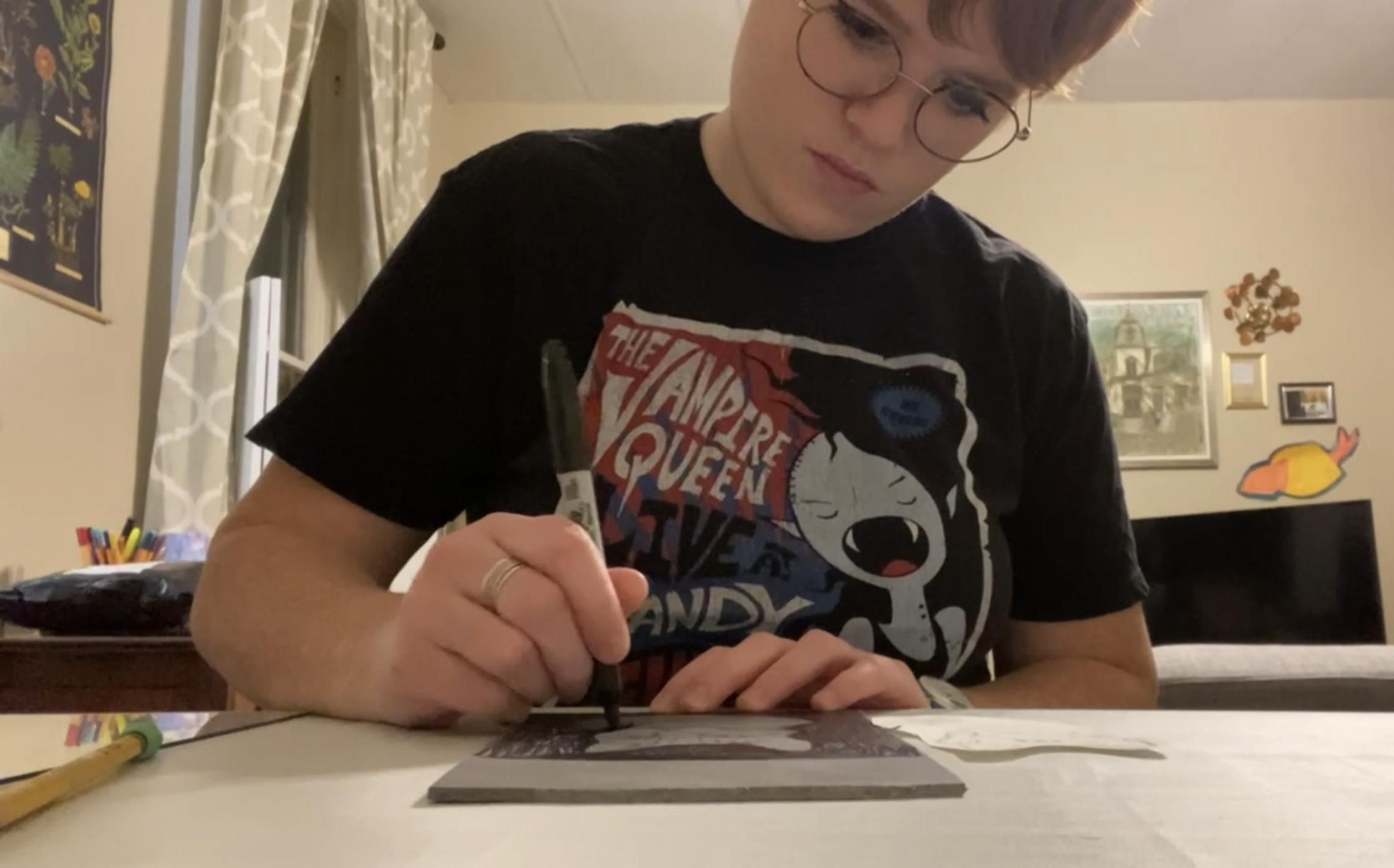 Making a Linocut Print From Start to Finish : 11 Steps (with Pictures ...