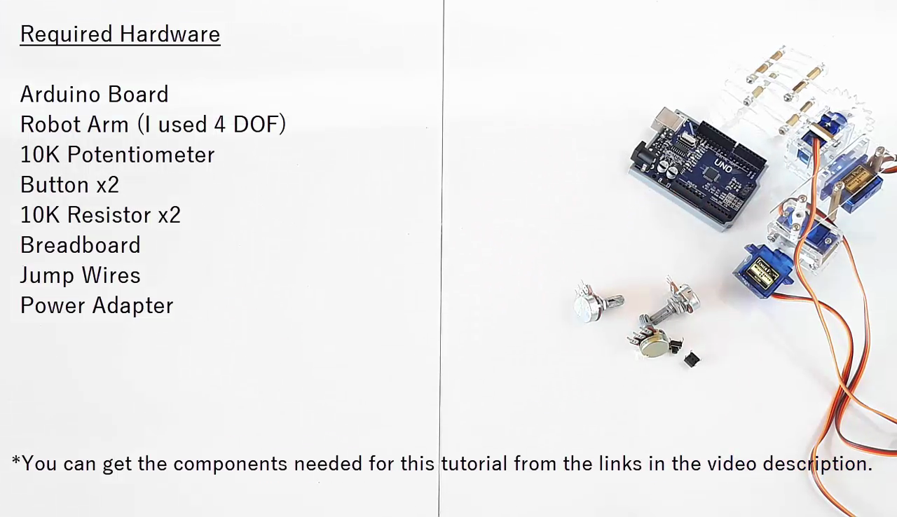 Arduino - Programmable Robotic Arm (Record and Repeat of the Servo ...