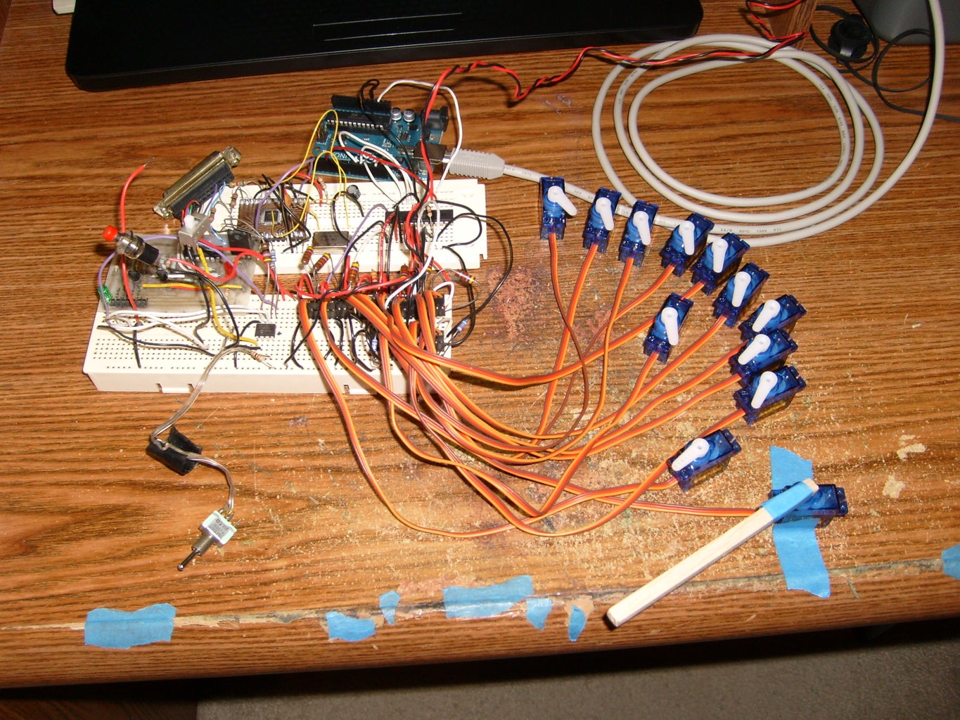 Arduino Based Four Legged Robot 6 Steps With Pictures Instructables