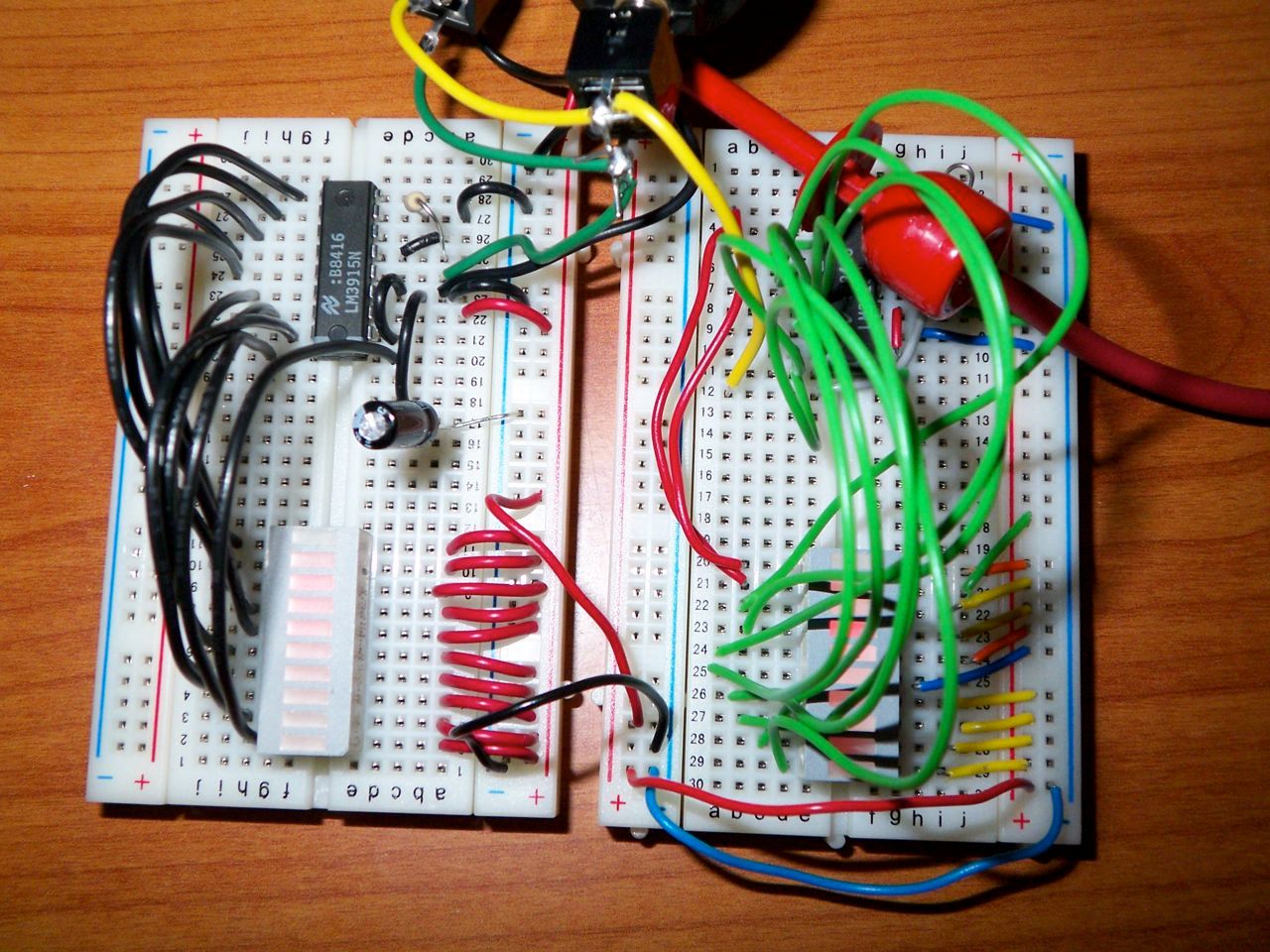 LM3915/LM3916 VU Meter : 5 Steps (with Pictures) - Instructables