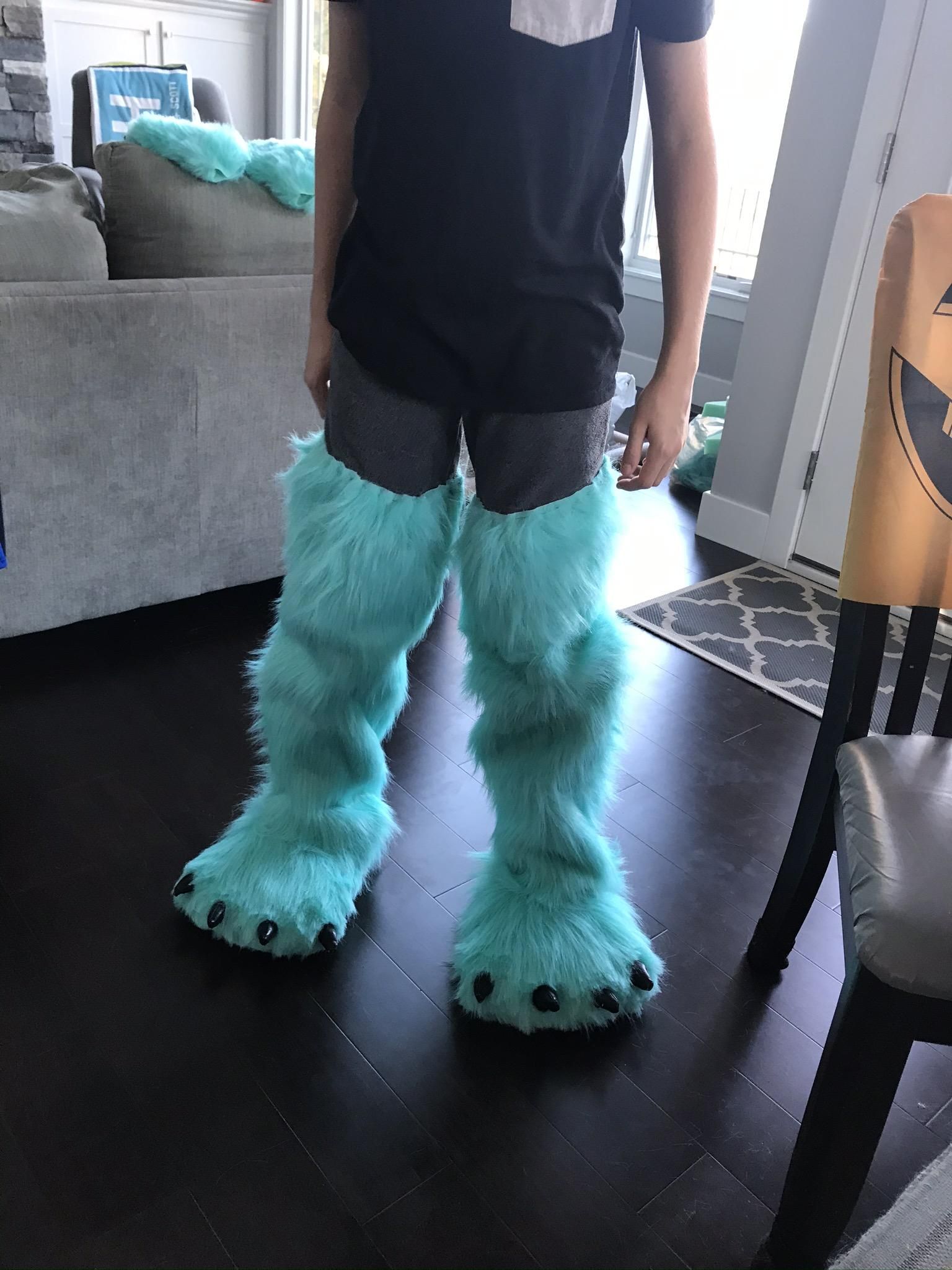 Sulley (Trademark Disney) Monster Homemade Halloween Costume : 11 Steps ...