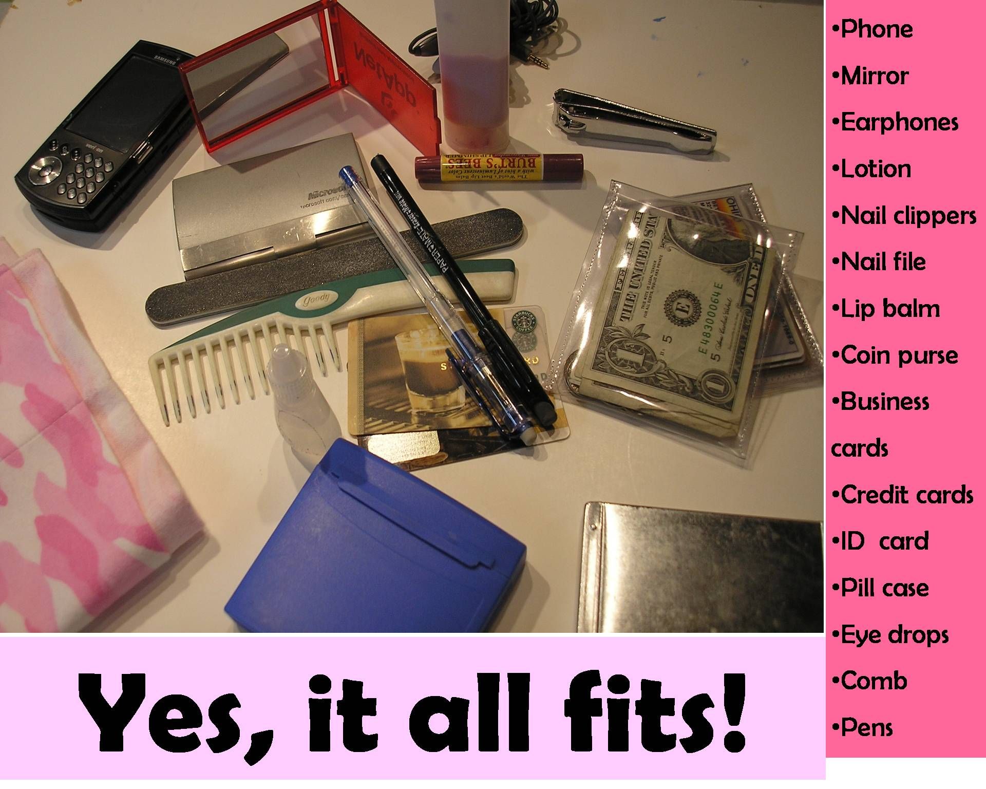 POCKETS A-GO-GO Purse Organizer : 5 Steps - Instructables