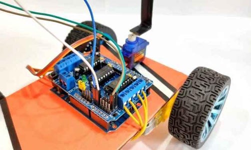 Obstacle Avoiding Robot Using Arduino and L293d : 4 Steps - Instructables